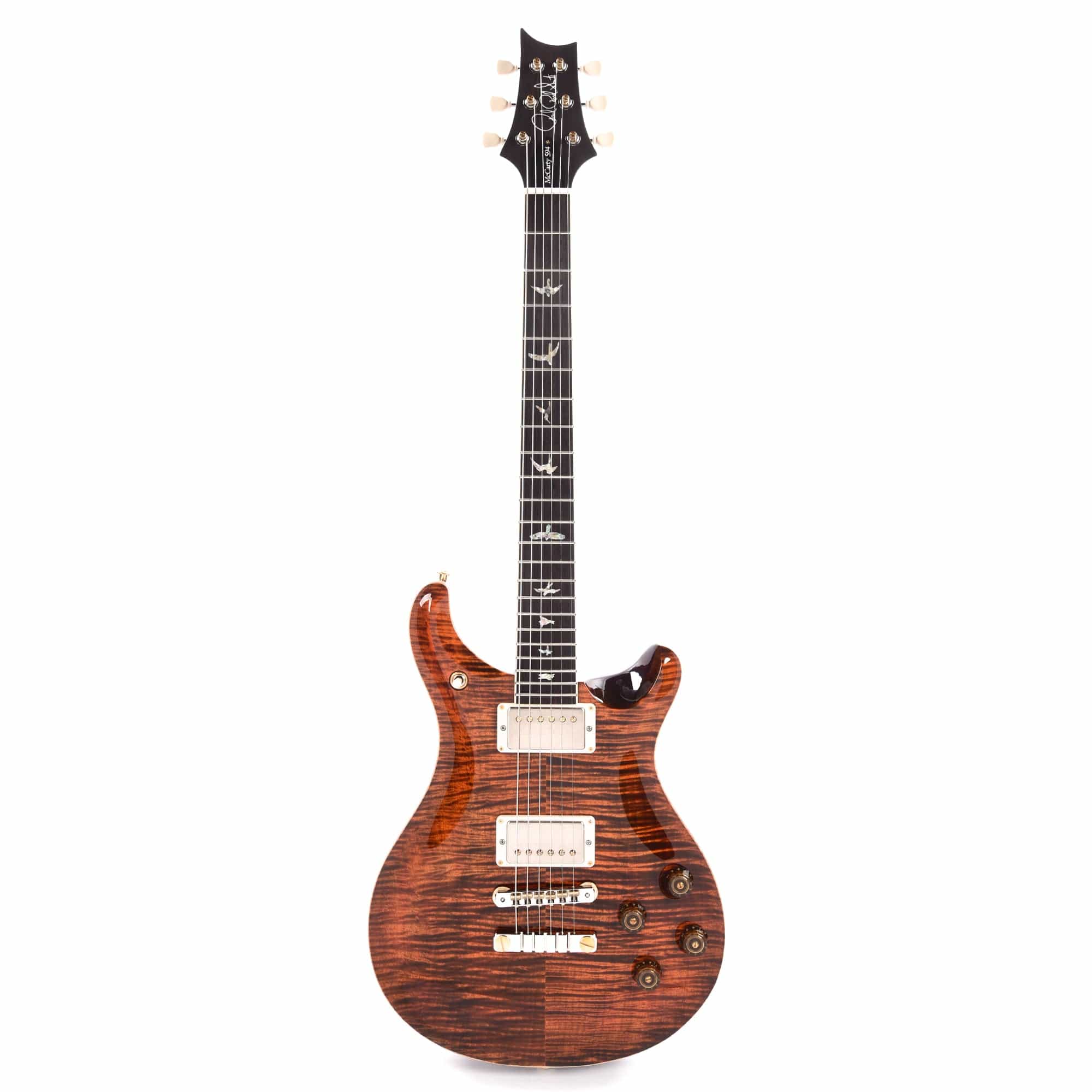 PRS McCarty 594 10 Top Orange Tiger – Chicago Music Exchange