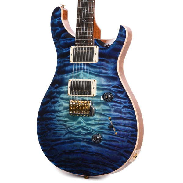 PRS Private Stock #10442 Custom 24 Aqua Violet Glow Quilt Maple w/Figu ...