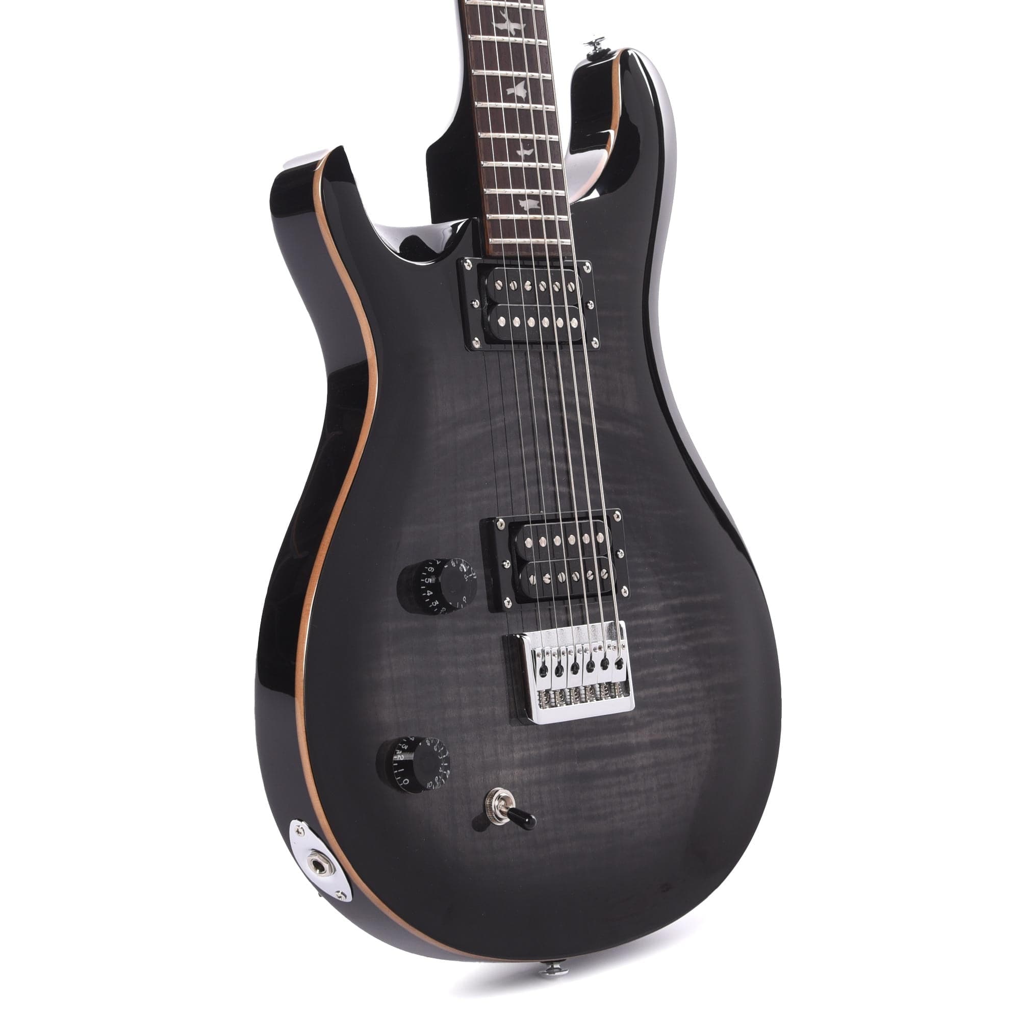 PRS SE 277 Baritone LEFTY Charcoal Burst – Chicago Music Exchange