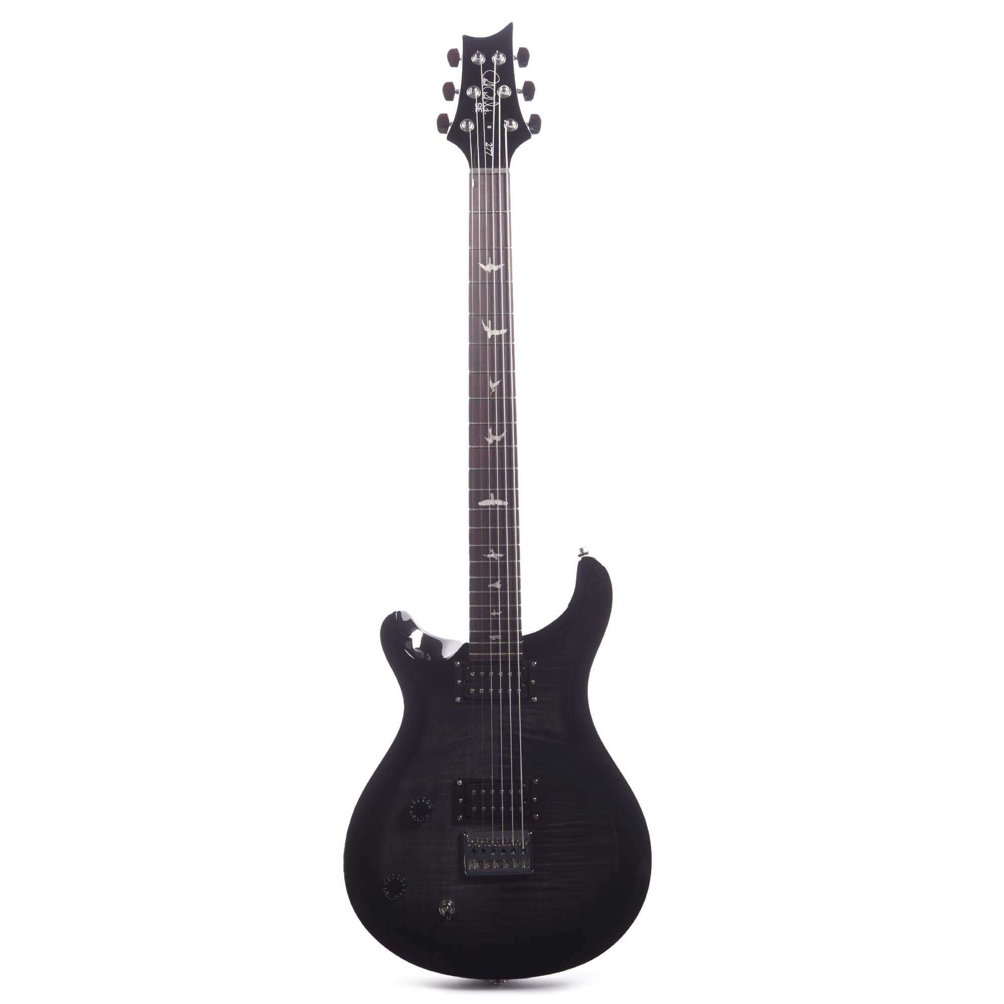 PRS SE 277 Baritone LEFTY Charcoal Burst – Chicago Music Exchange