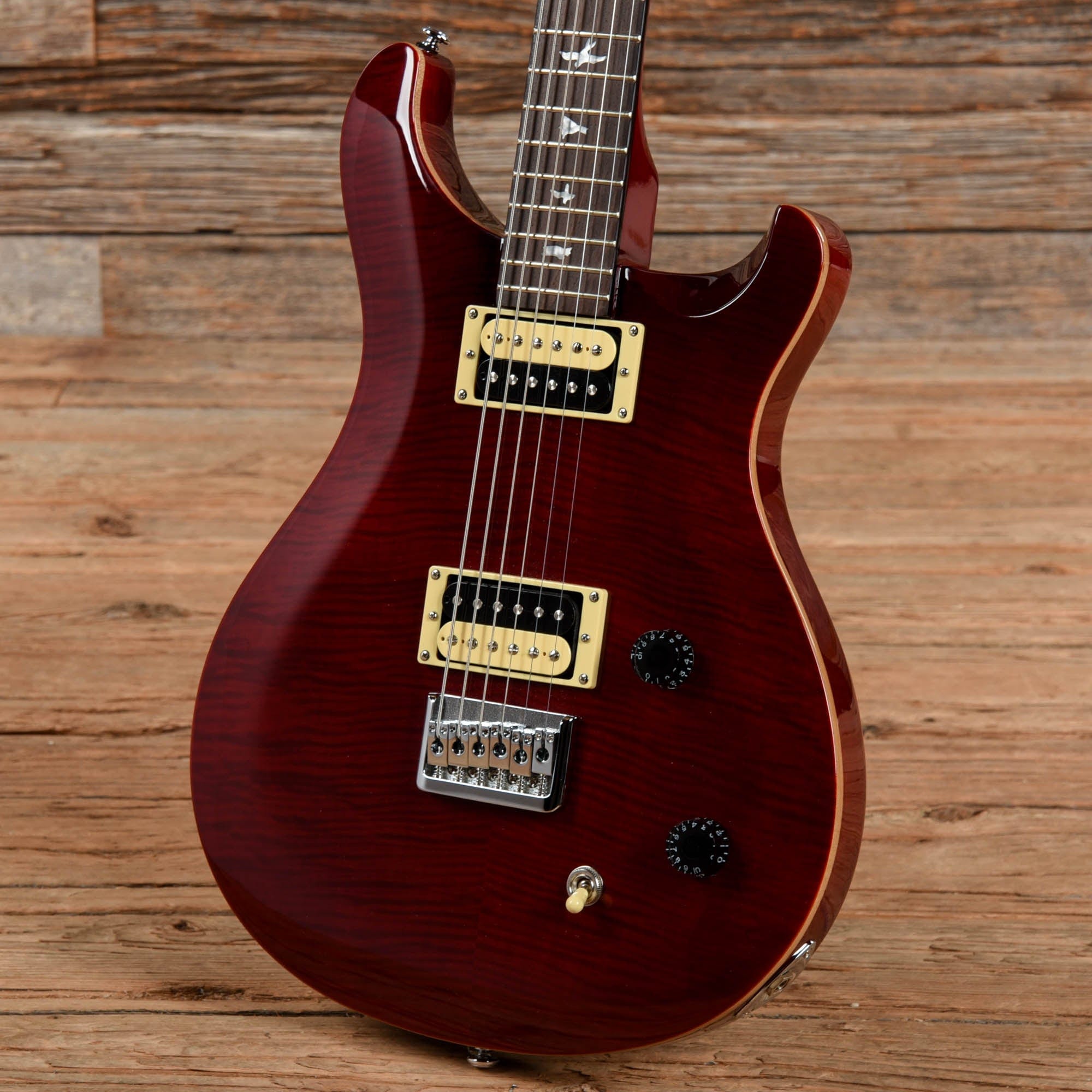 PRS SE 277 Baritone Scarlet Red – Chicago Music Exchange