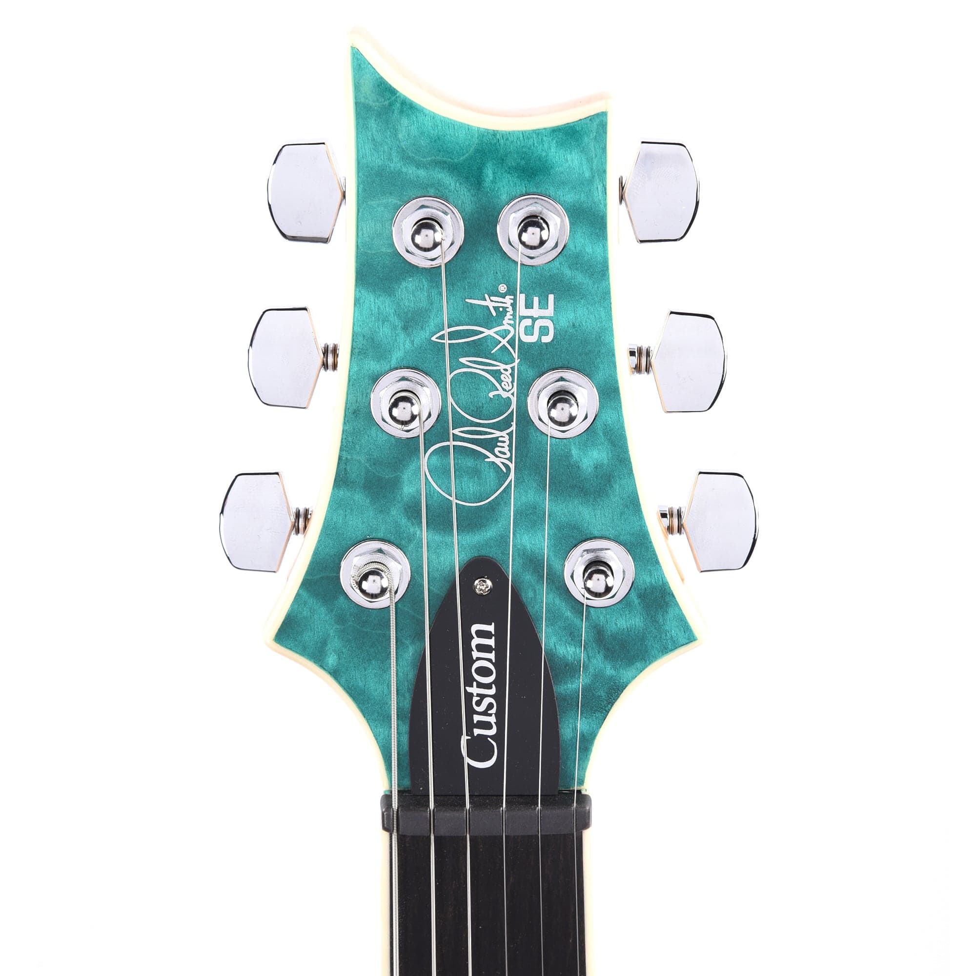 PRS SE Custom 24 Quilt Turquoise – Chicago Music Exchange