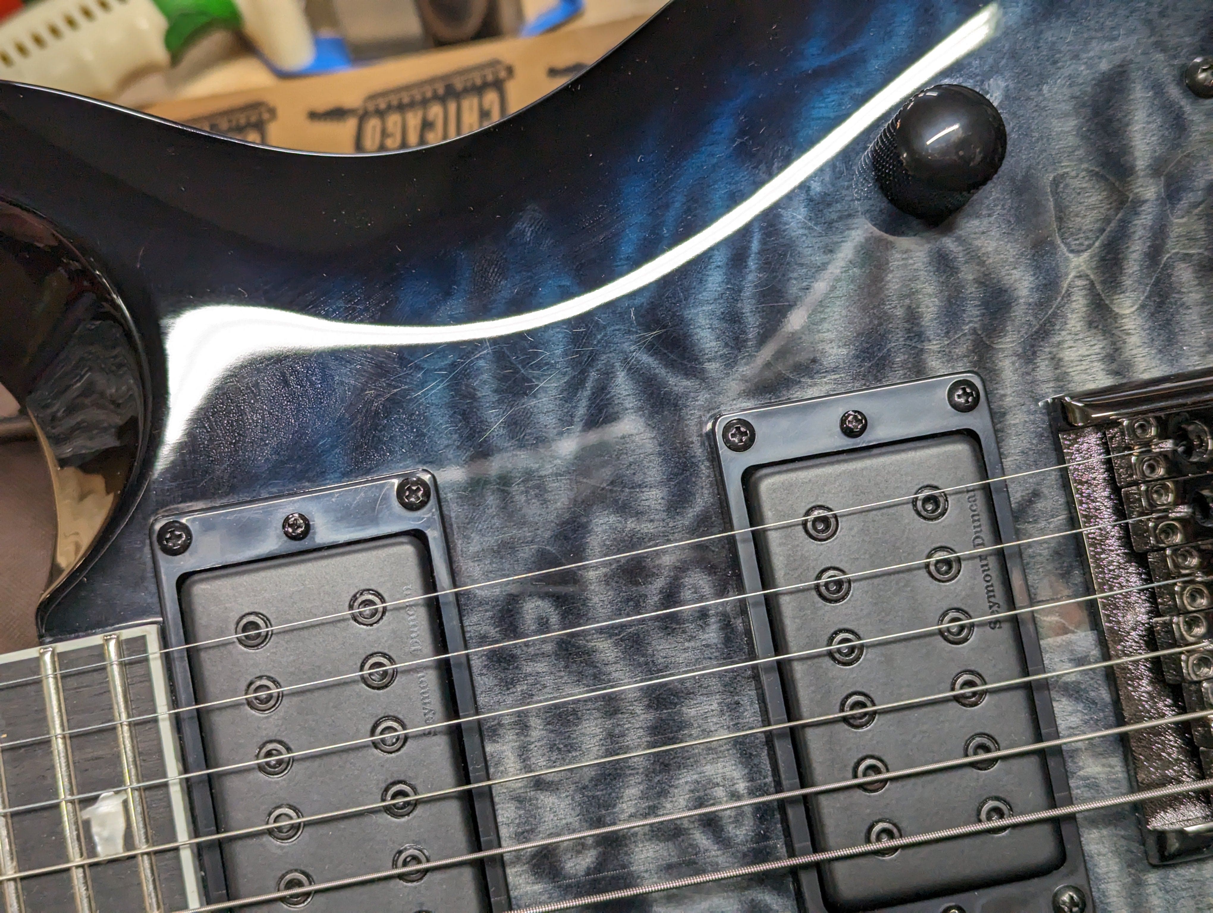 PRS SE Mark Holcomb Holcomb Blue Burst – Chicago Music Exchange