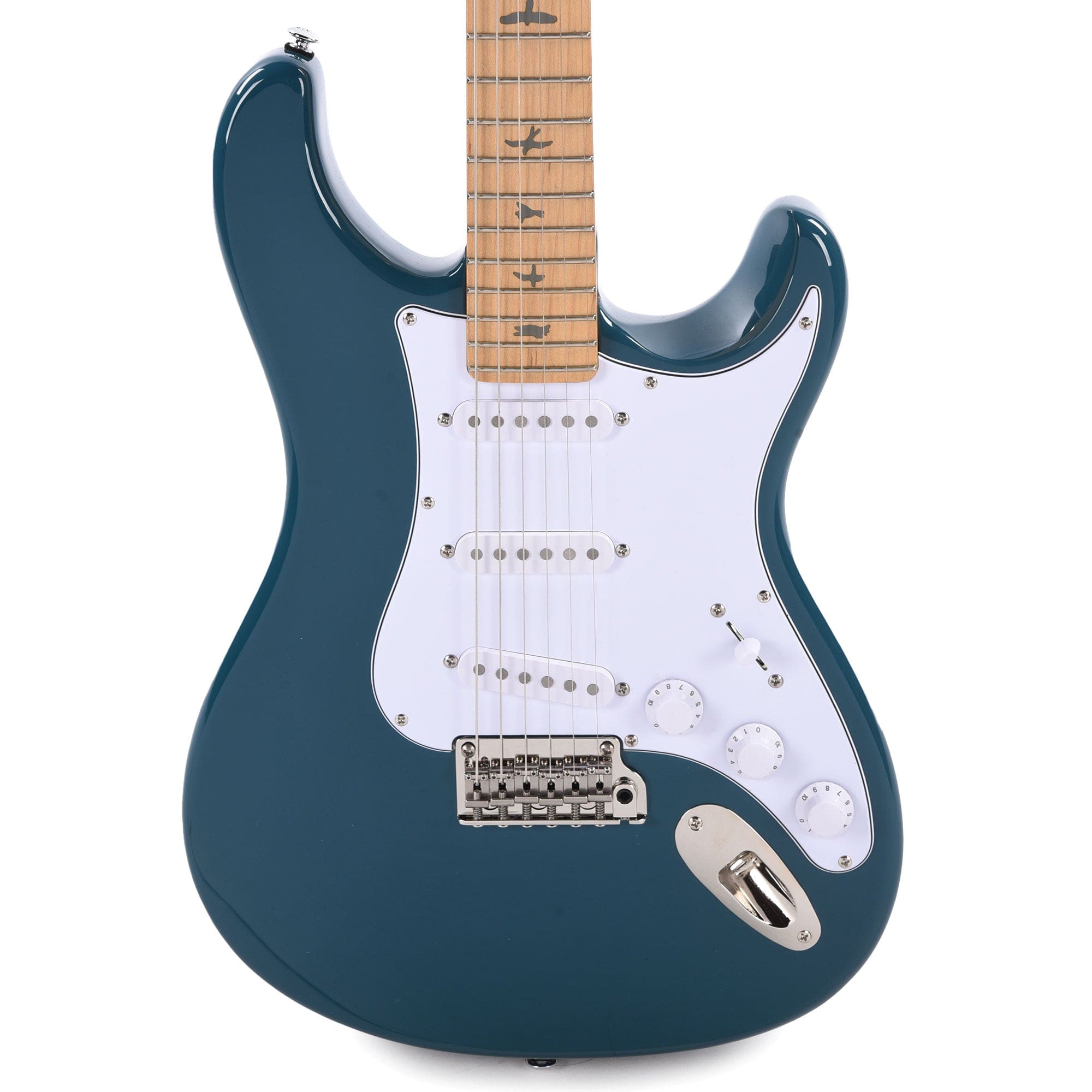 PRS SE Silver Sky Maple Nylon Blue – Chicago Music Exchange
