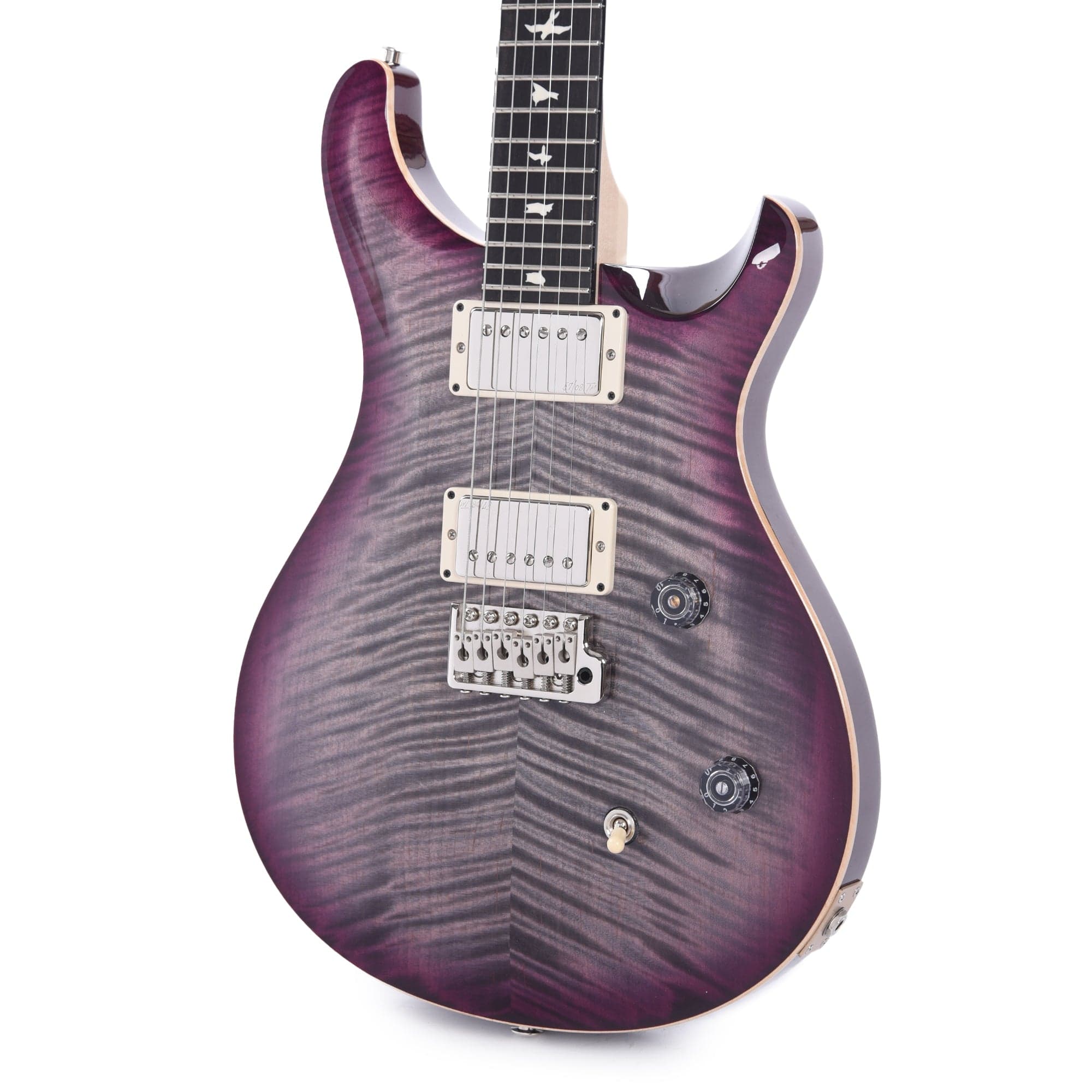 PRS Special Run CE 24 Faded Gray Black Purple Burst w/Ebony Fingerboar ...