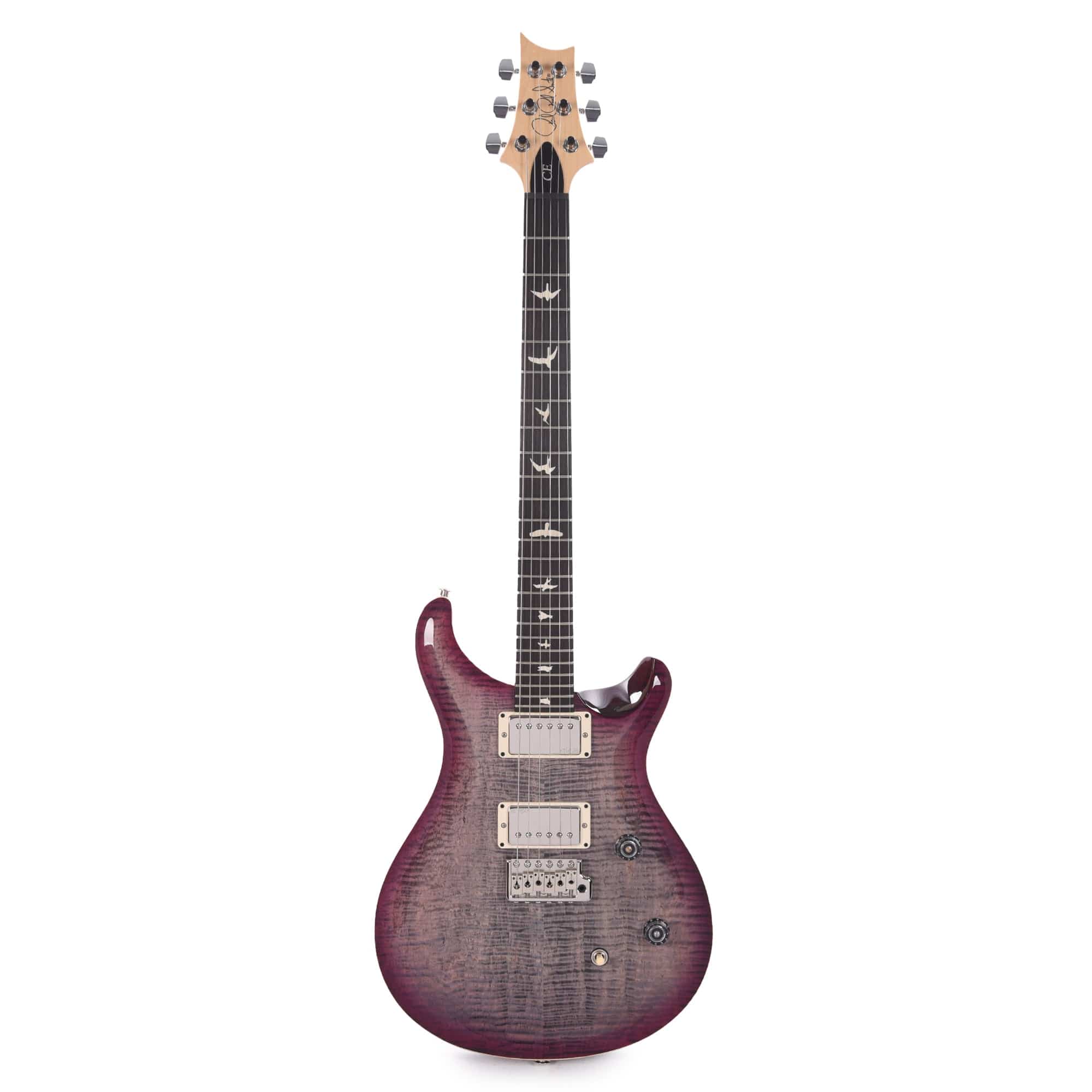 PRS Special Run CE 24 Faded Gray Black Purple Burst w/Ebony Fingerboar ...