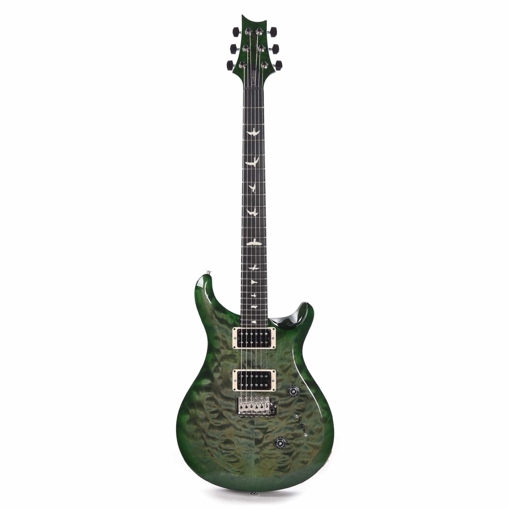 PRS Special Run S2 Custom 24 Quilt Top Trampas Green w/Ebony Fingerboa ...