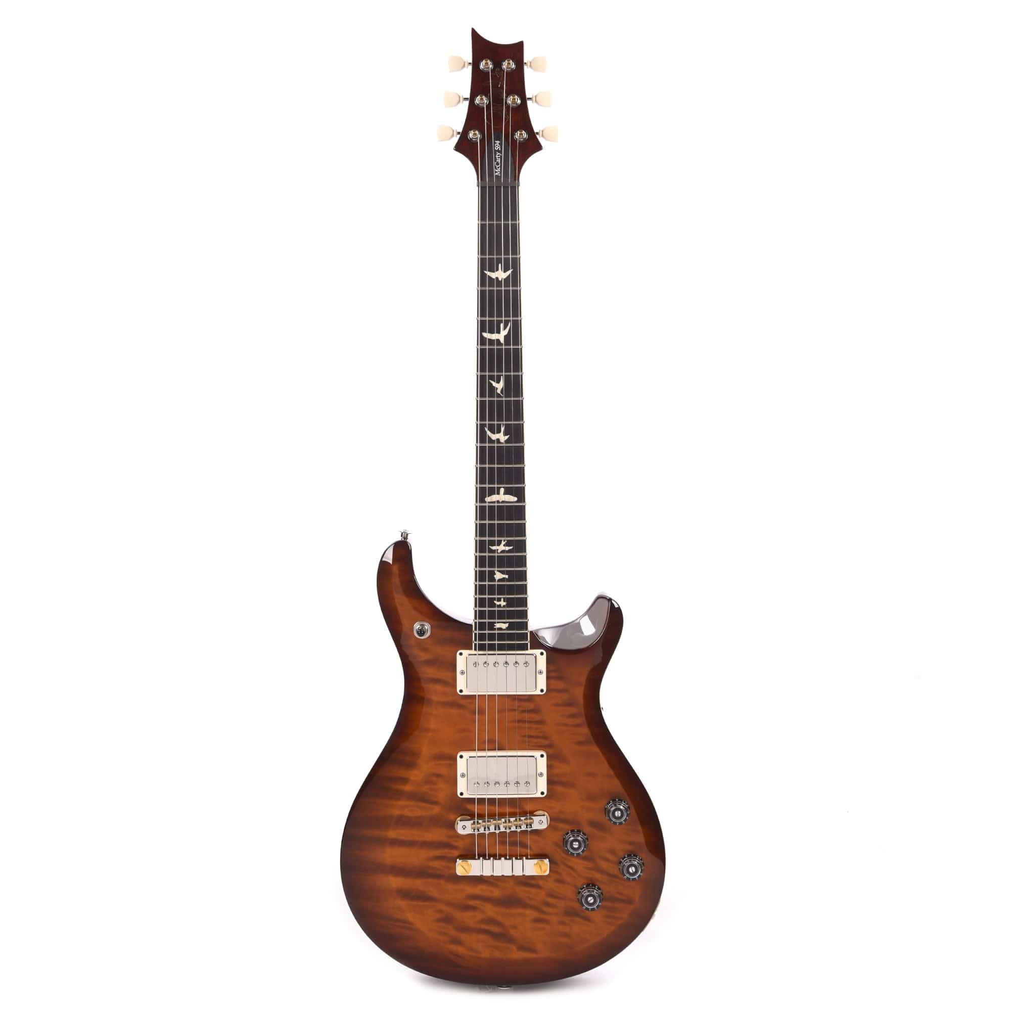 PRS Special Run S2 McCarty 594 Quilt Top Violin Amber Sunburst w/Ebony – Chicago Music Exchange