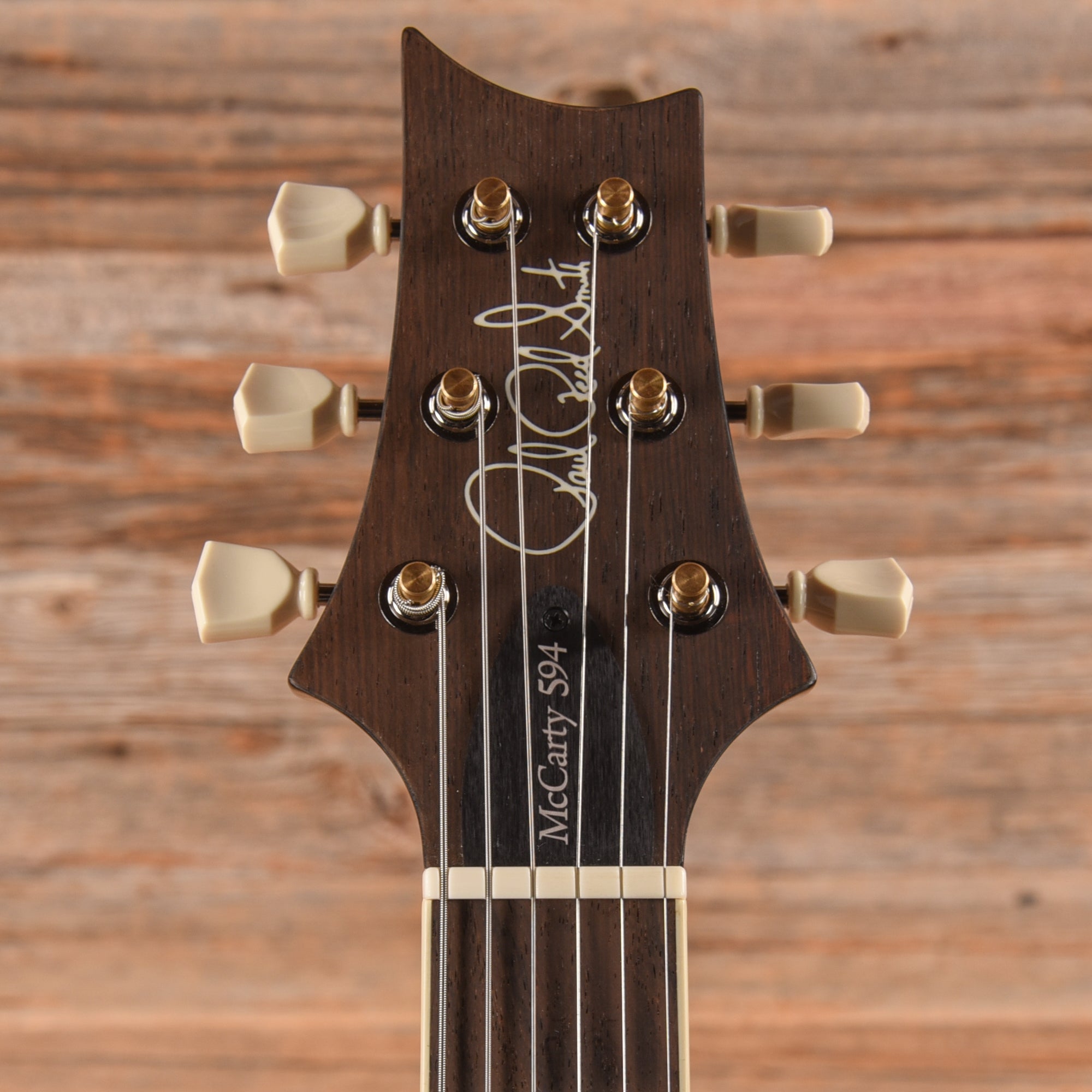 PRS Wood Library McCarty 594 Vintage Natural with Black Wraparound Smo ...