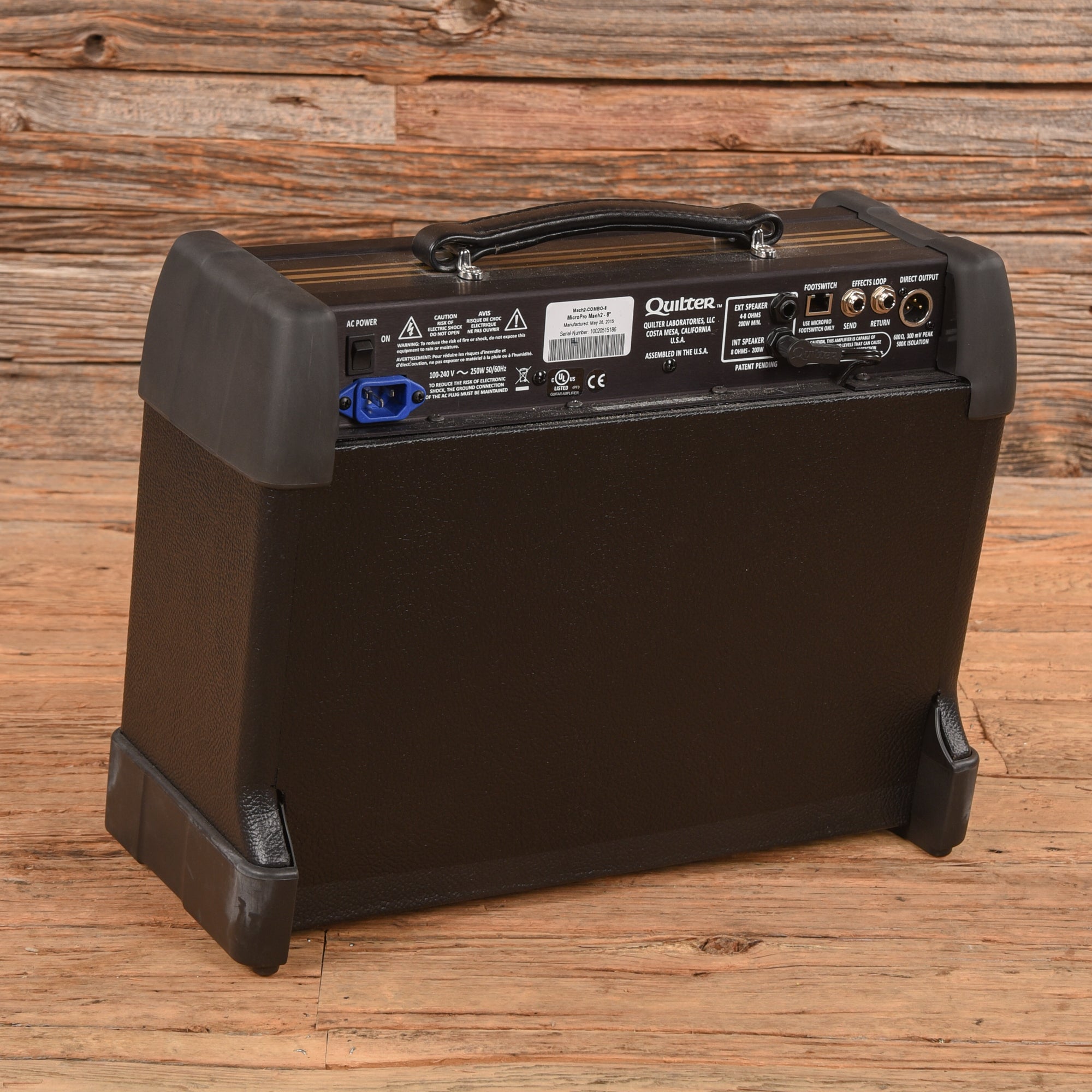 Quilter Labs MicroPro Mach 2 8" 200-Watt Guitar Combo Amp – Chicago ...