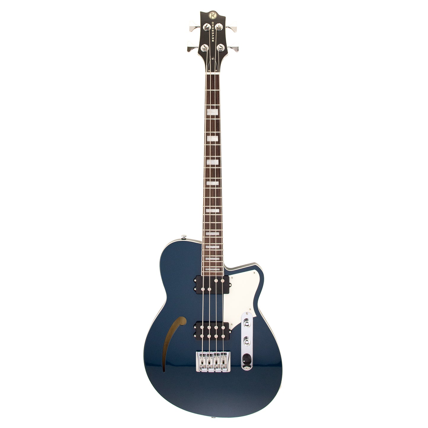 Reverend Dub King Bass Guitar High Tide Blue – Chicago Music Exchange