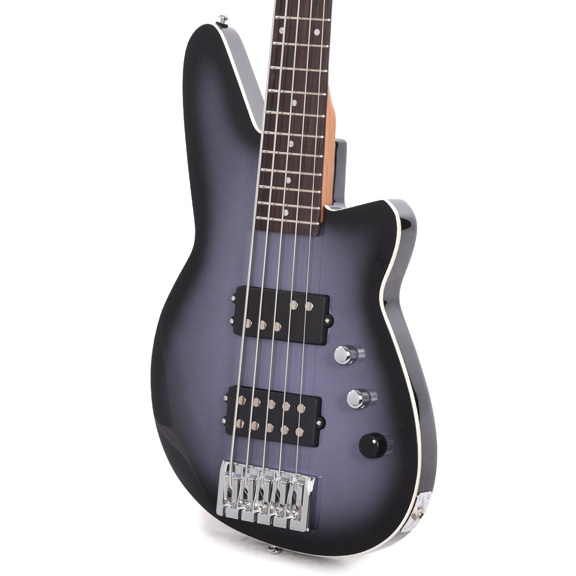 Reverend Mercalli 5 Bass Periwinkle Burst – Chicago Music Exchange