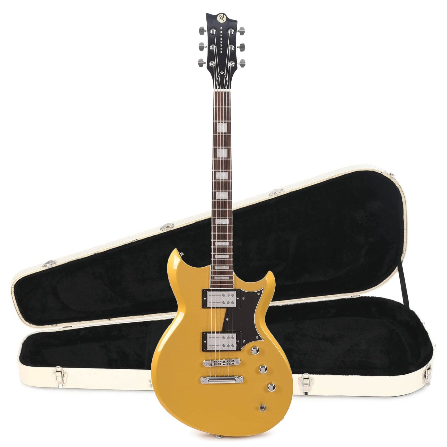Reverend Bob Balch Signature Venetian Gold Hardshell Case Bundle ...