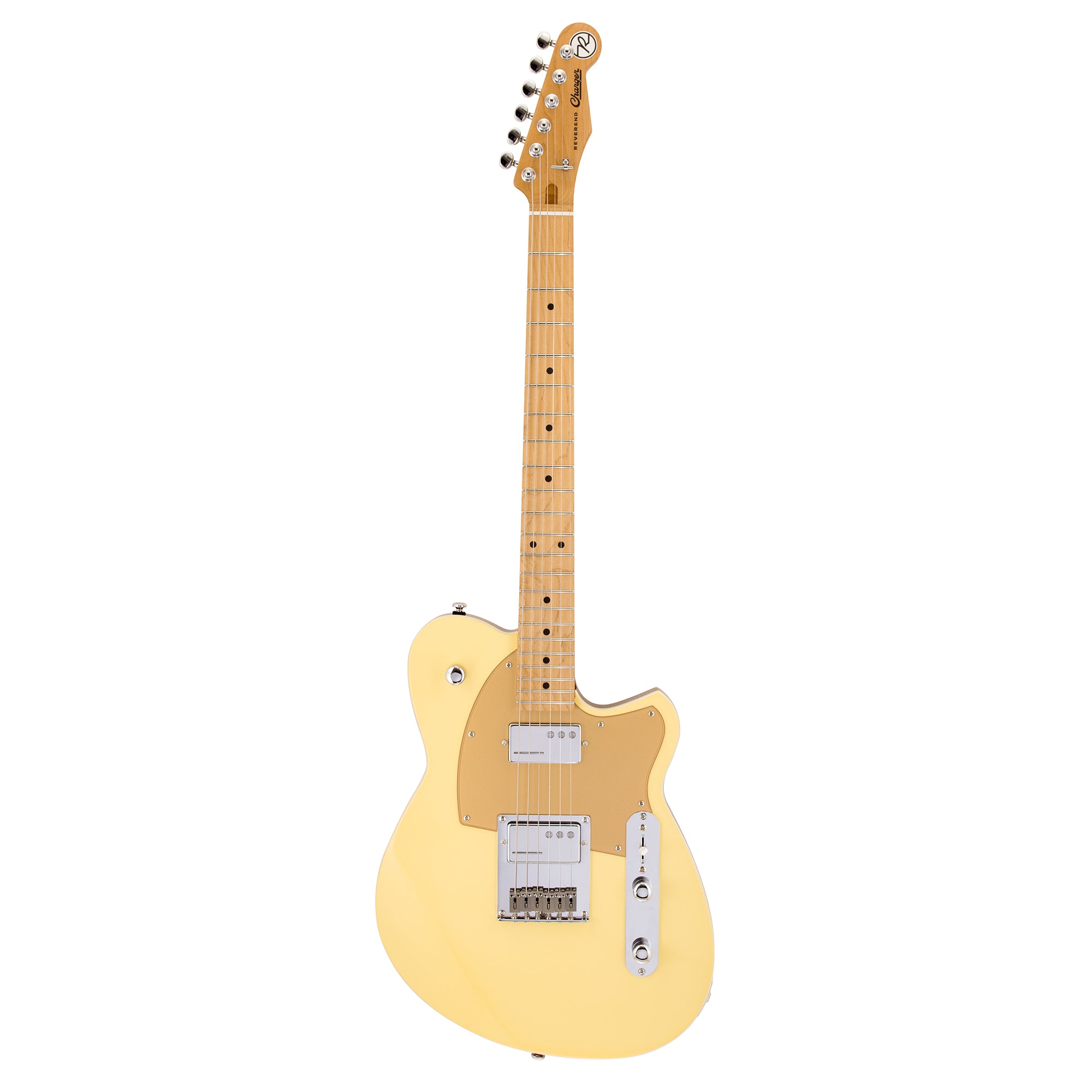 Reverend Charger Cleancut Electric Guitar Powder Yellow – Chicago Music ...