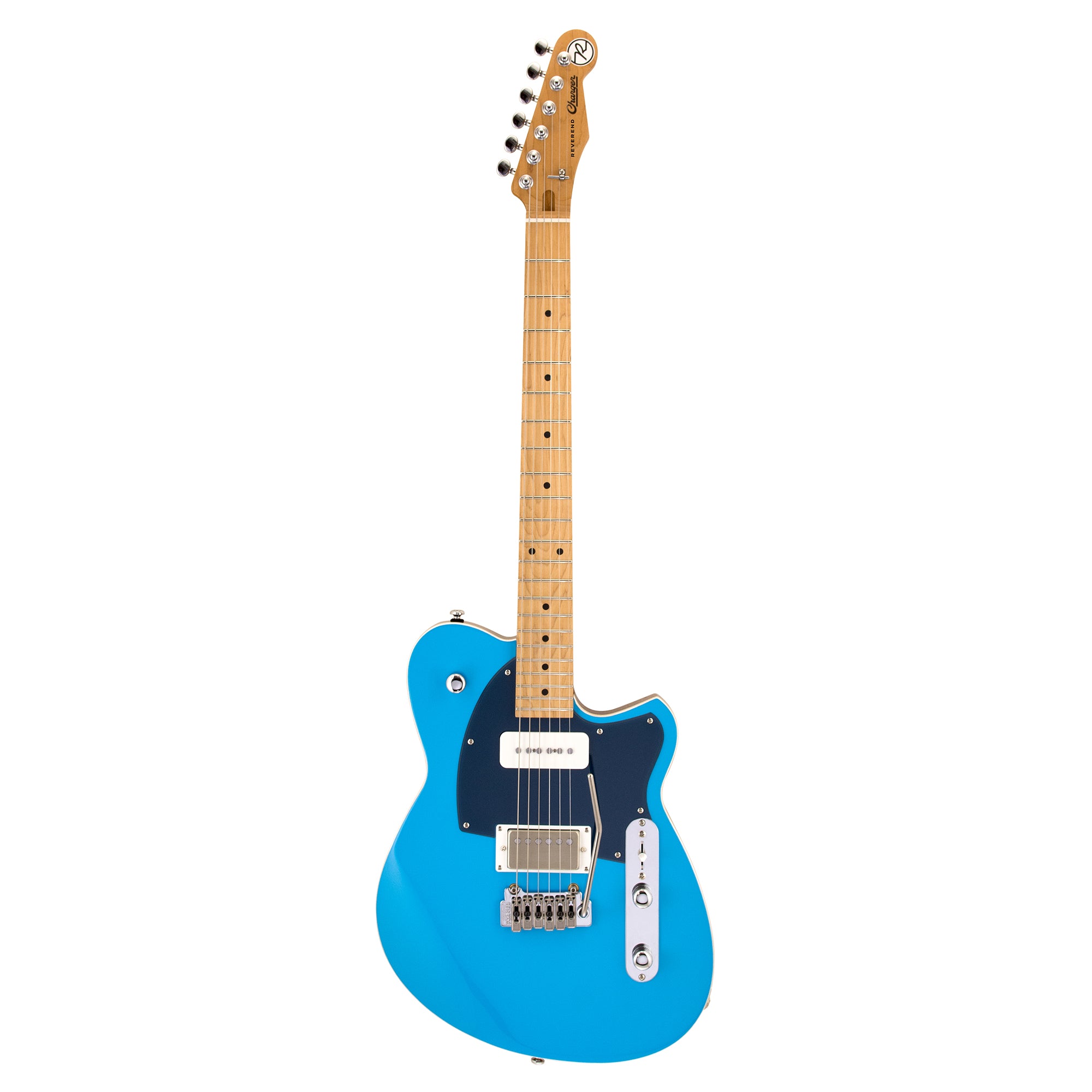 Reverend Charger H90 Electric Guitar w/ Wilkinson Ohana Blue – Chicago ...