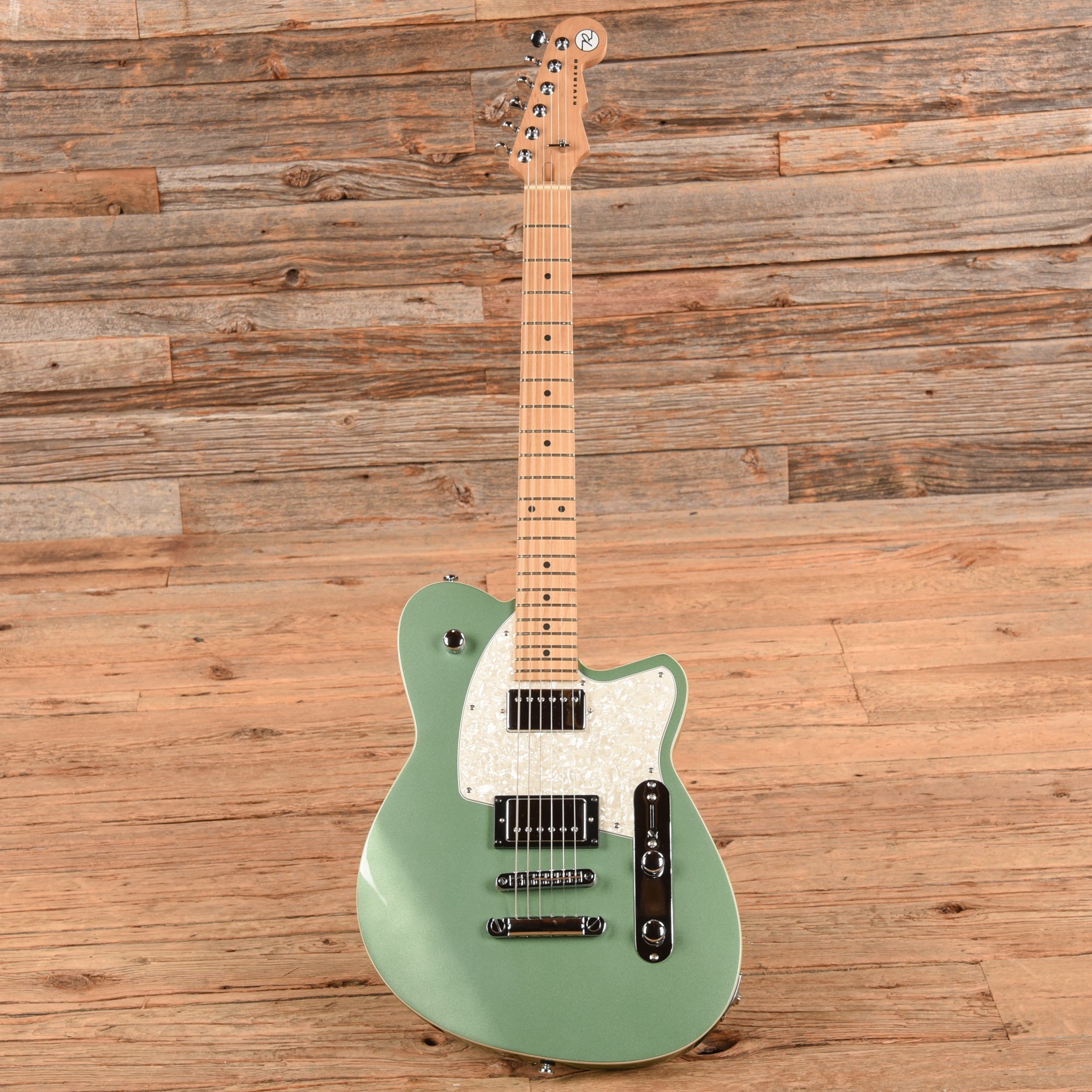 Reverend Charger HB Metallic Alpine – Chicago Music Exchange