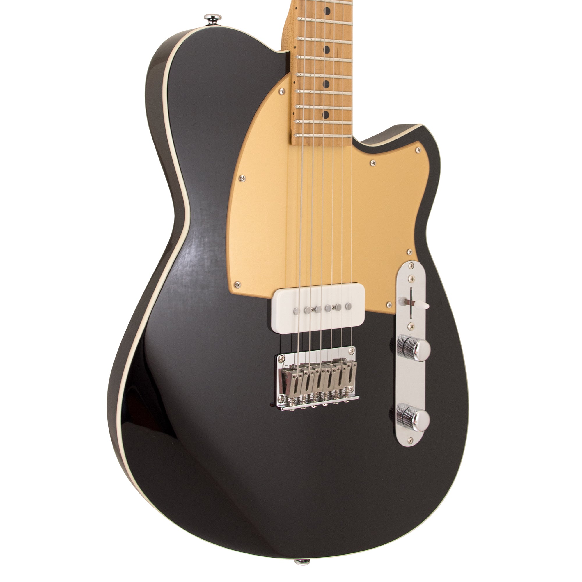 Reverend Charger JR Electric Guitar Midnight Black – Chicago Music Exchange