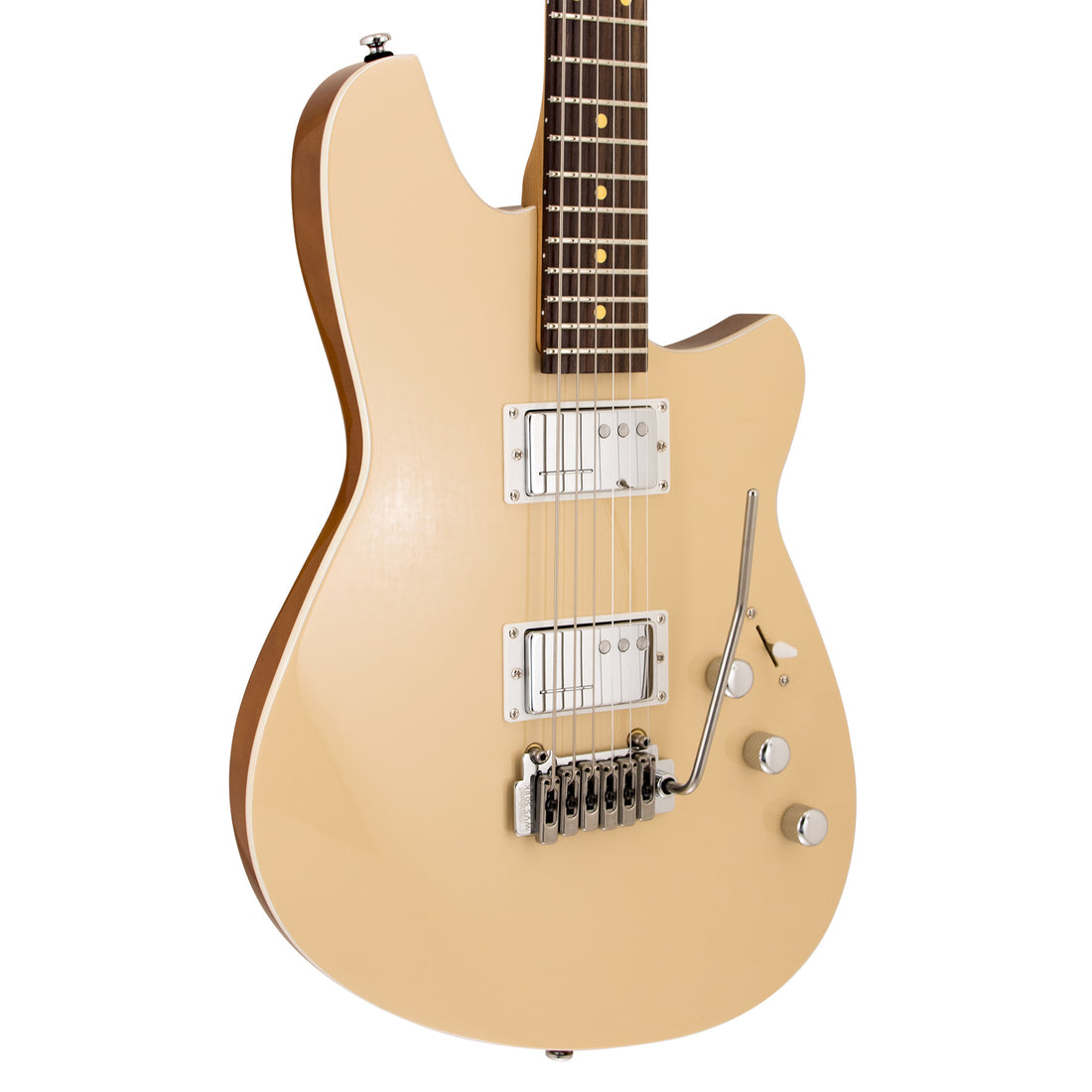 Reverend Descent Baritone Electric Guitar w/ Wilkinson Sandstone ...