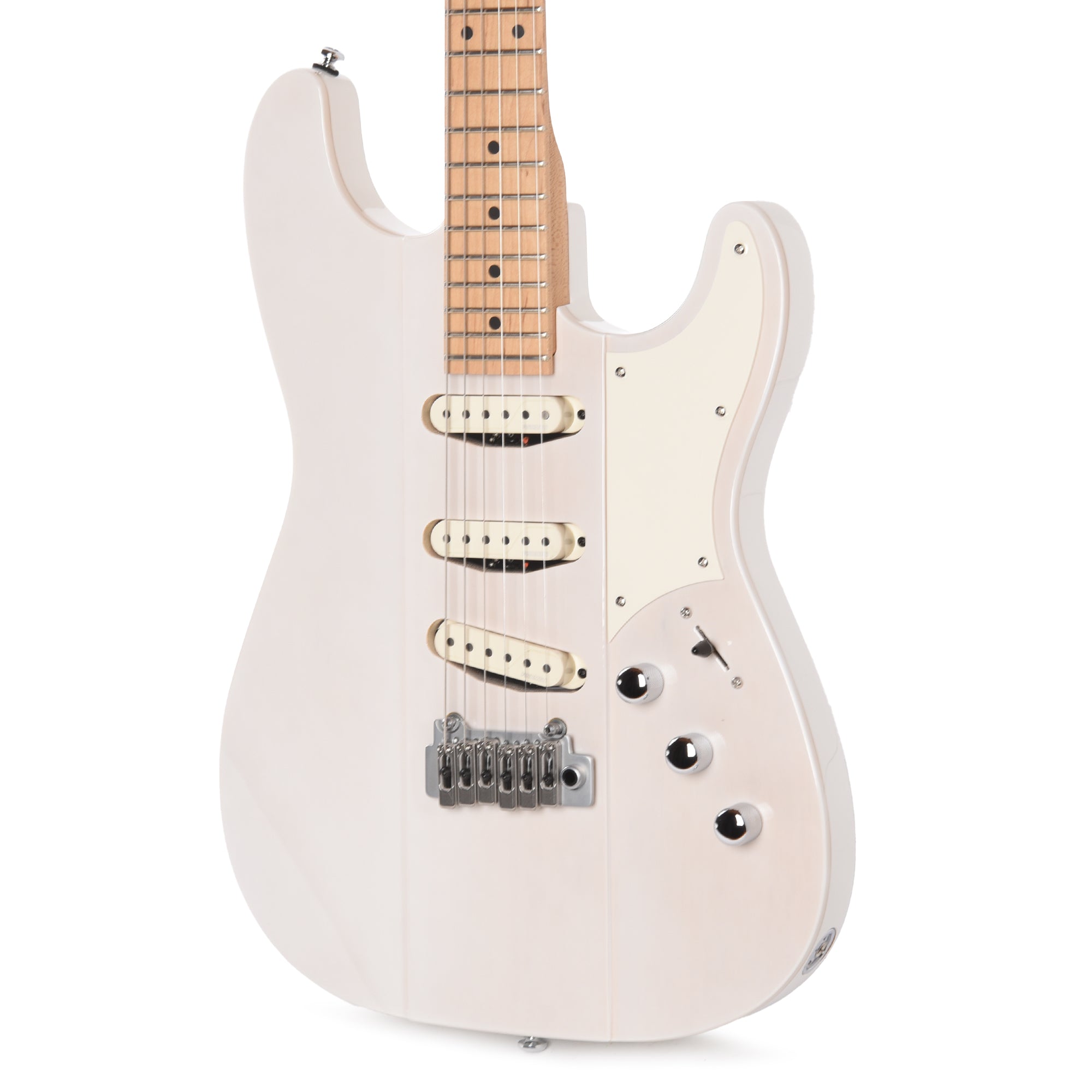 Reverend Greg Koch Gristle ST Transparent White – Chicago Music Exchange