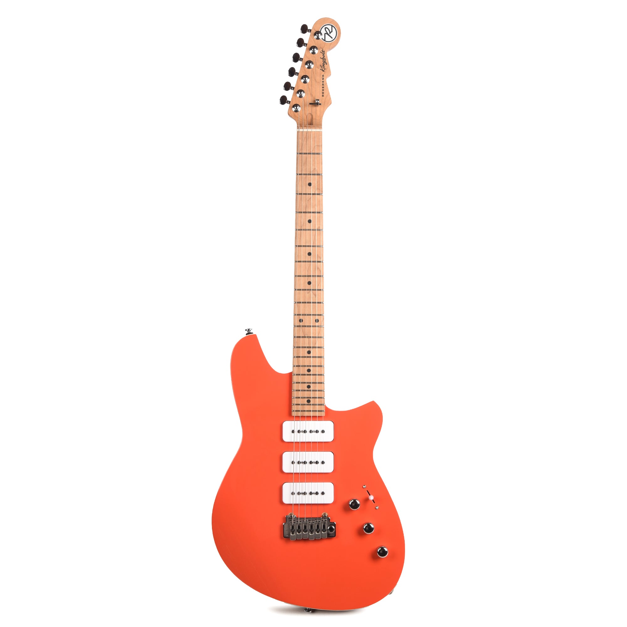 Reverend Kingbolt 390 Electric Guitar Feisty Red – Chicago Music Exchange
