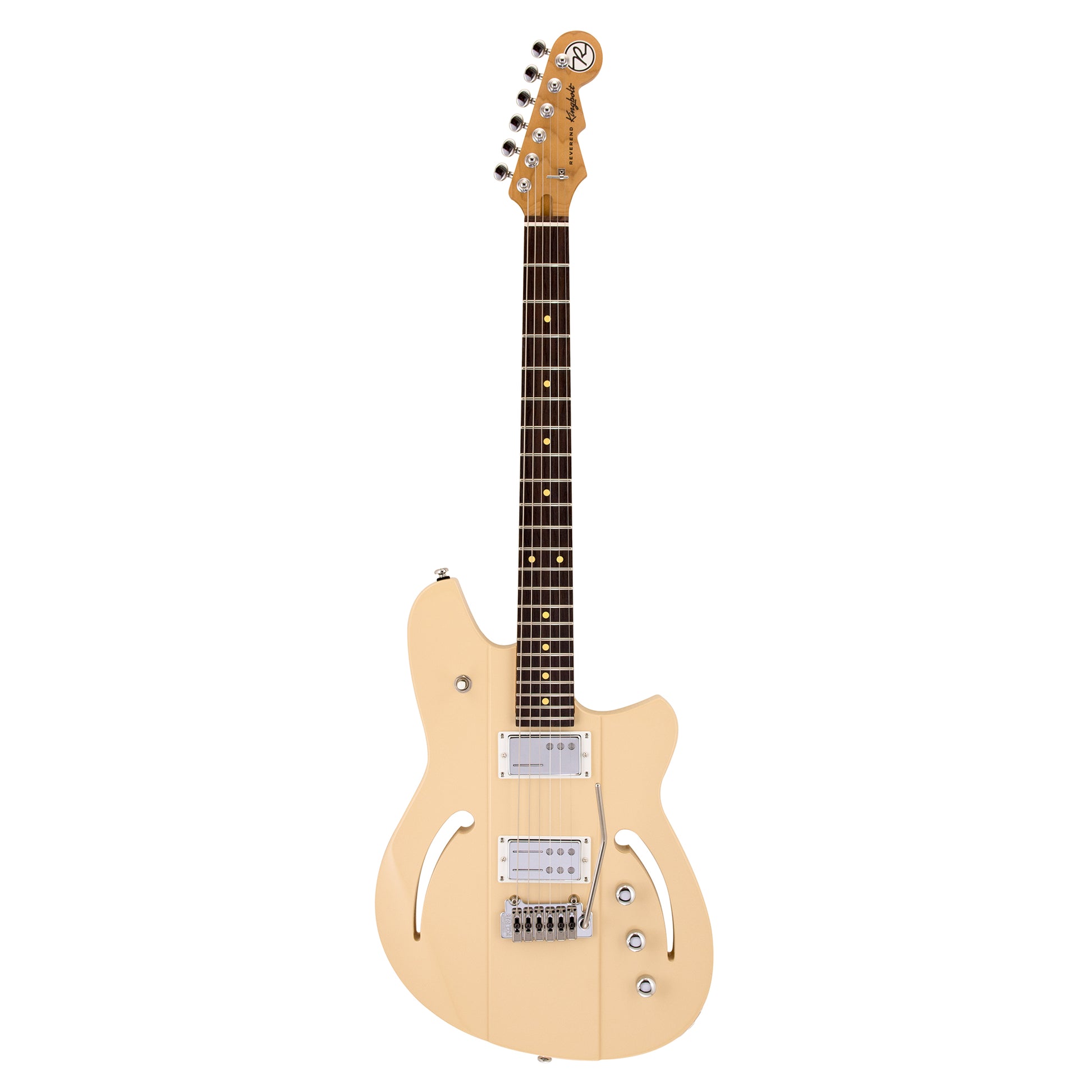 Reverend Kingbolt F-Sonic Electric Guitar Sandstone – Chicago Music ...