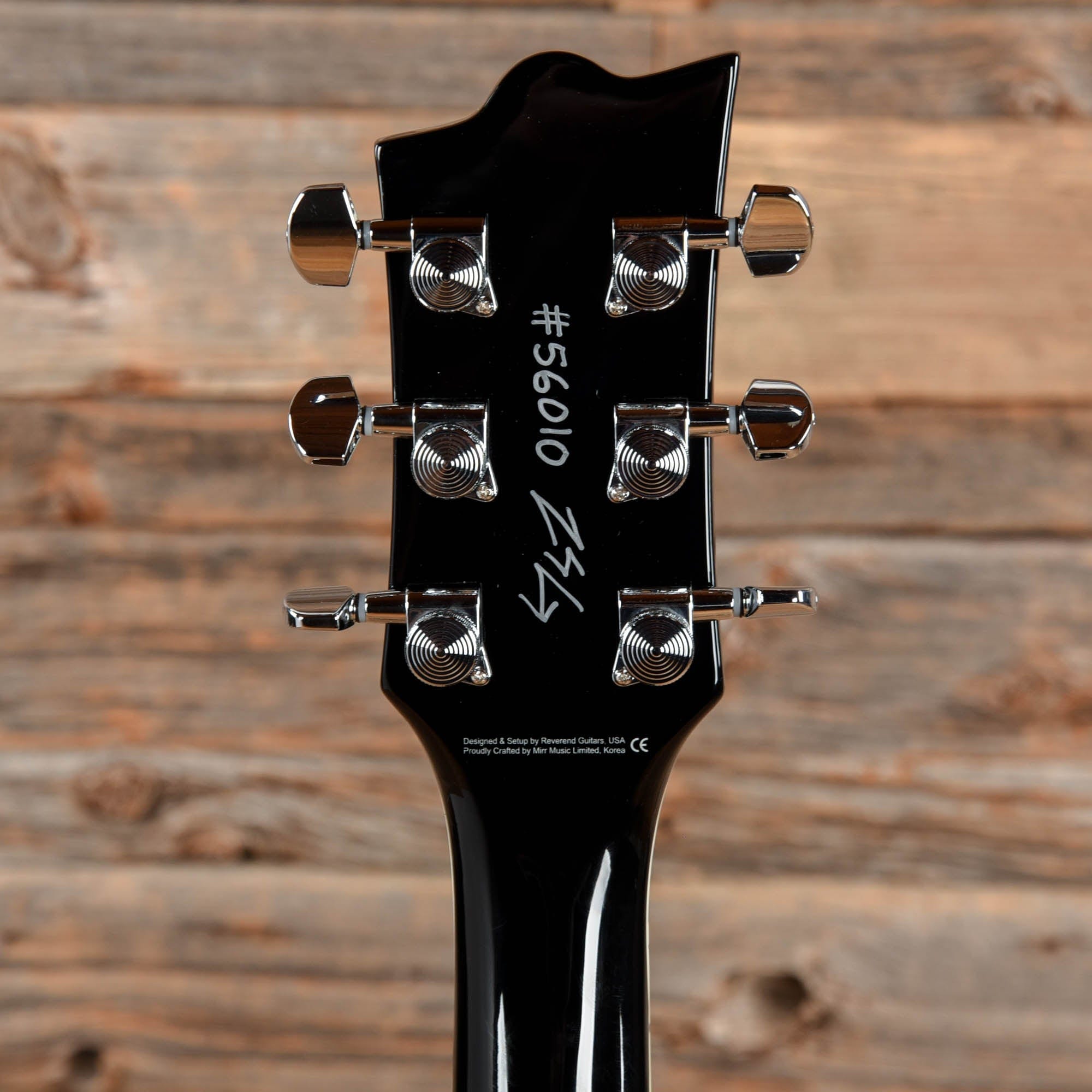 Reverend Kyle Shutt Signature Avocado Burst – Chicago Music Exchange