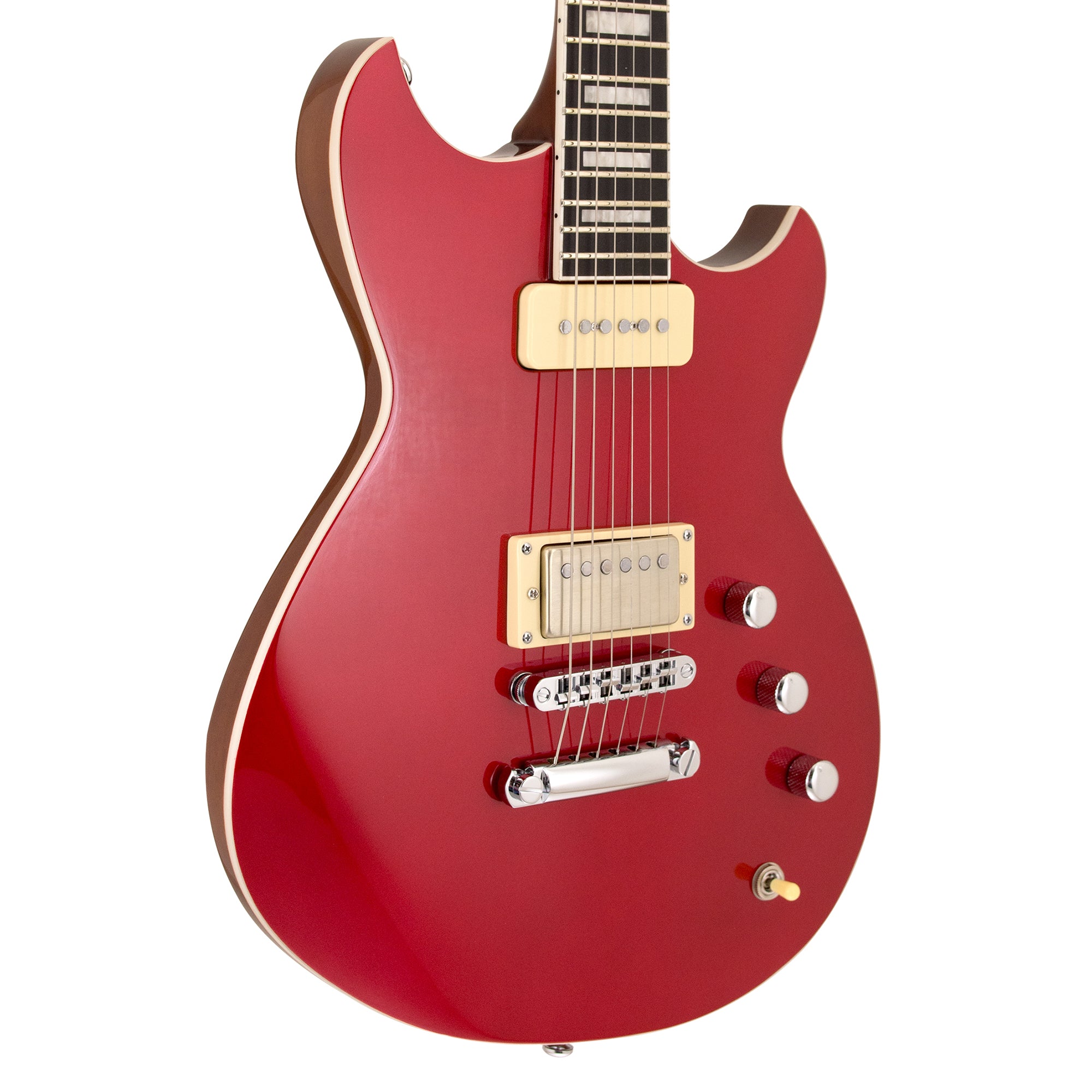 Reverend Sensei H90 Electric Guitar Metallic Cherry – Chicago Music ...