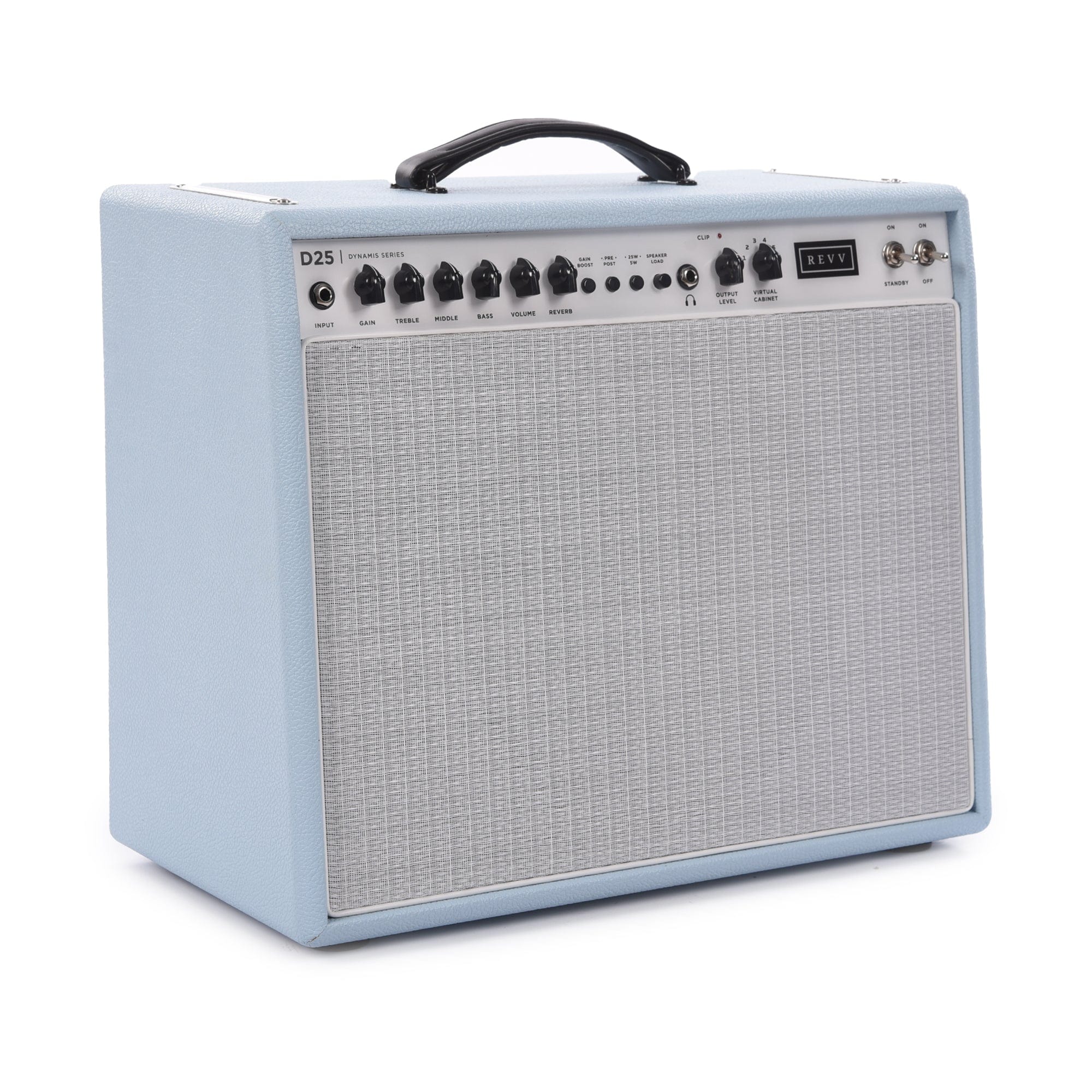Revv D25 25w 1x12 Guitar Amp Combo Powder Blue – Chicago Music Exchange