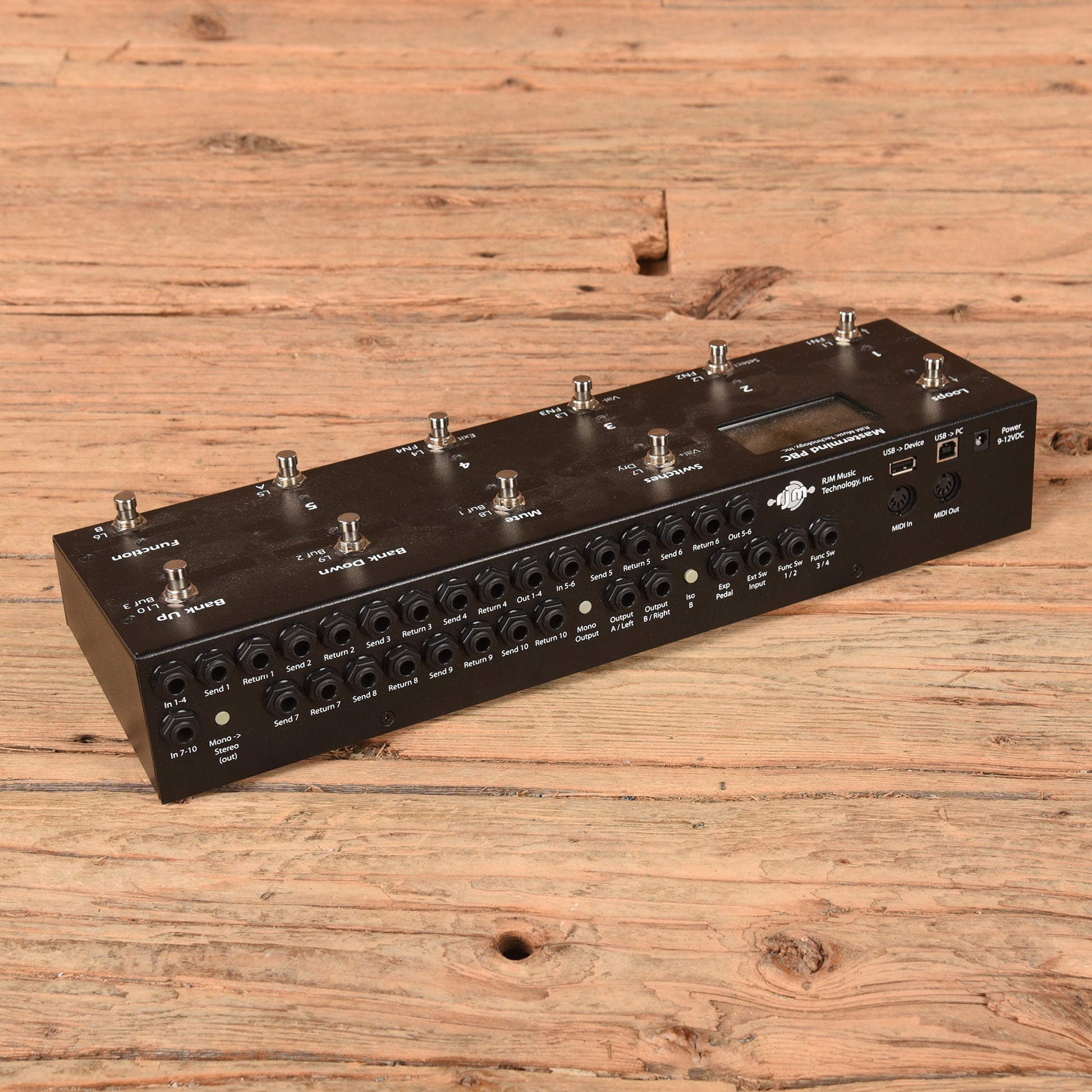 RJM Mastermind PBC 10-Loop Switcher – Chicago Music Exchange