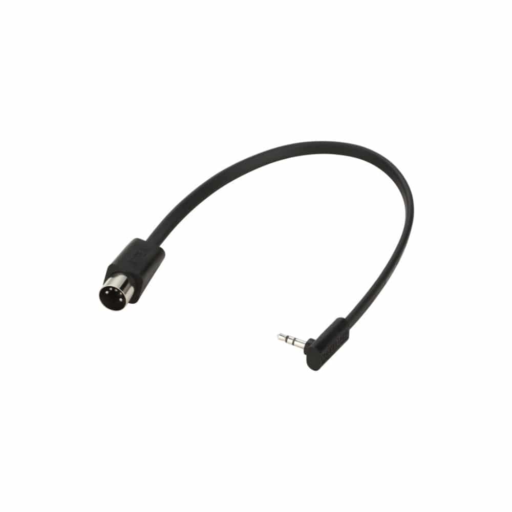 RockBoard Flat TRS to MIDI Cable TRS-MIDI Type A 30 cm / 11 13/16 ...