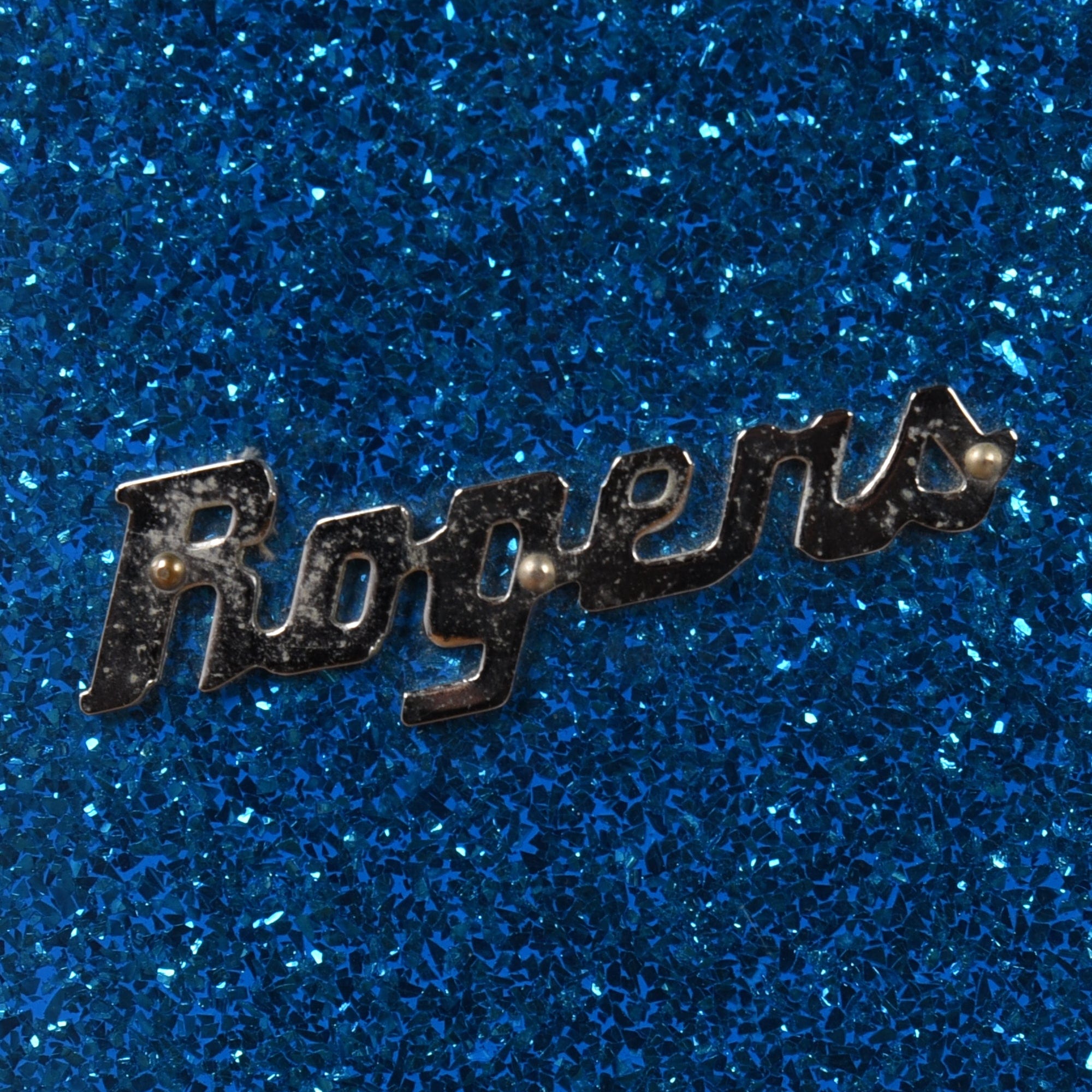 Rogers 1960's Fusion Outfit 14/13/12/20 4 pc. Drum Kit Blue Sparkle ...
