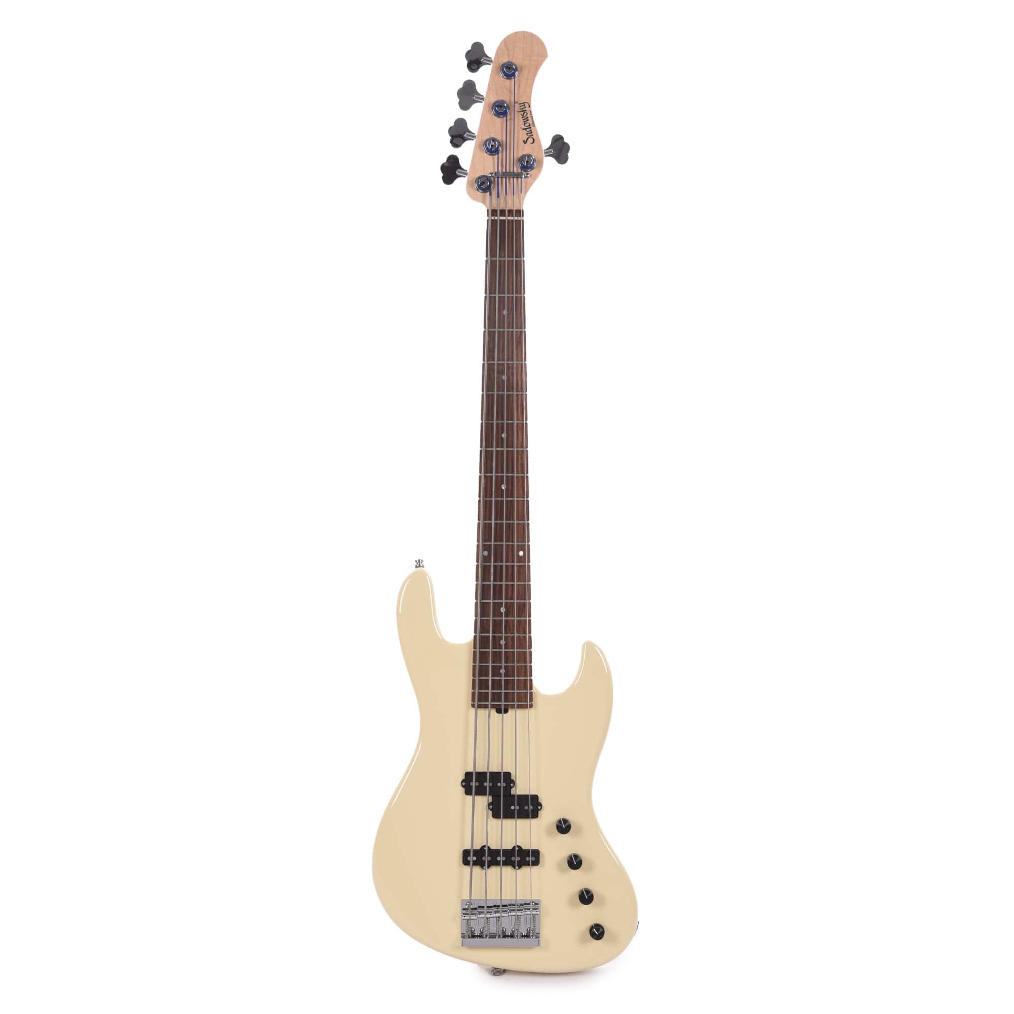 Sadowsky MetroLine Verdine White Alder 5-String Olympic White High Pol ...