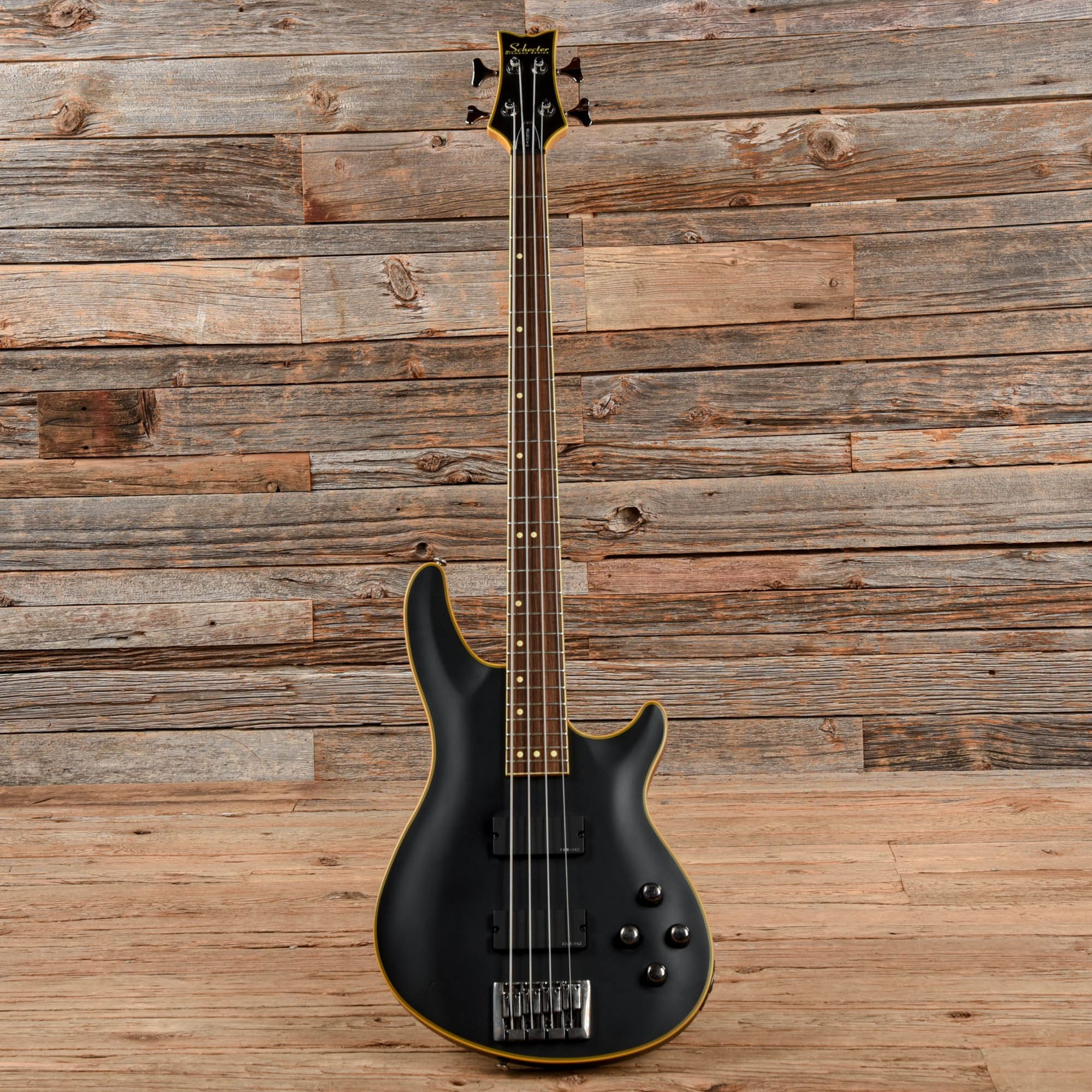 Schecter C-4 Custom Black – Chicago Music Exchange