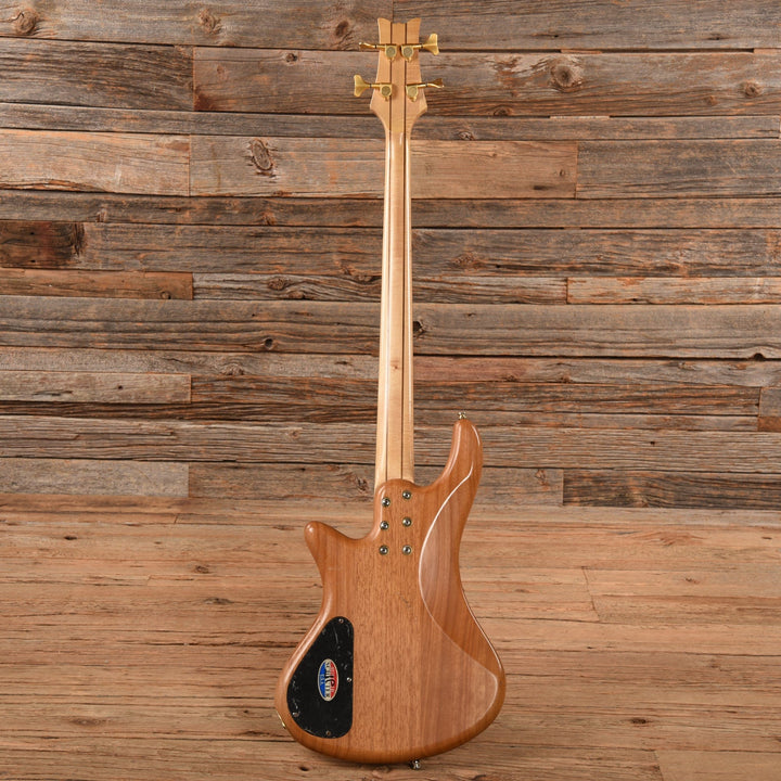 Schecter Diamond Series Stiletto Custom 4 Natural – Chicago Music Exchange