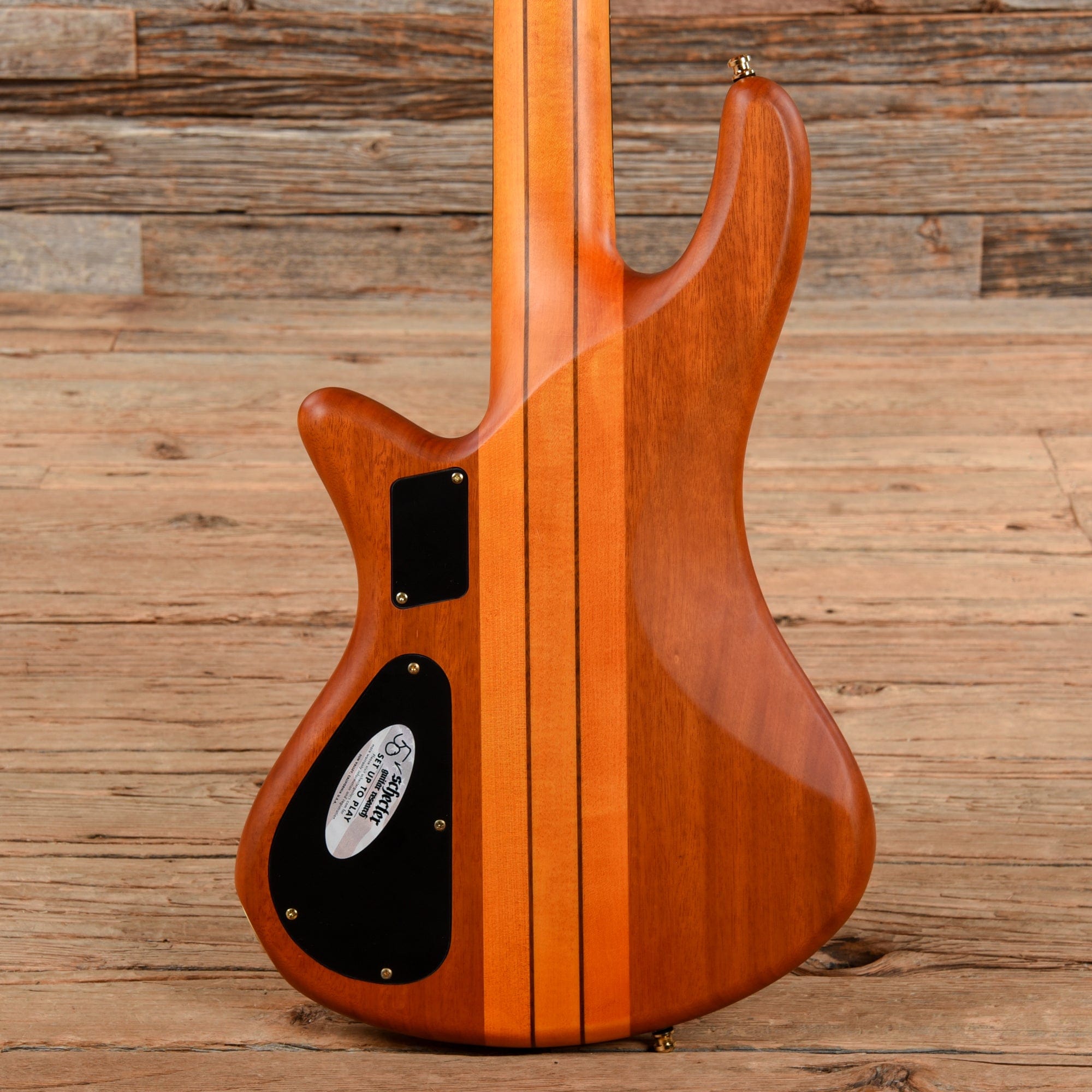 Schecter Stiletto Studio-5 FL Active Fretless 5-String Honey Satin 201 ...