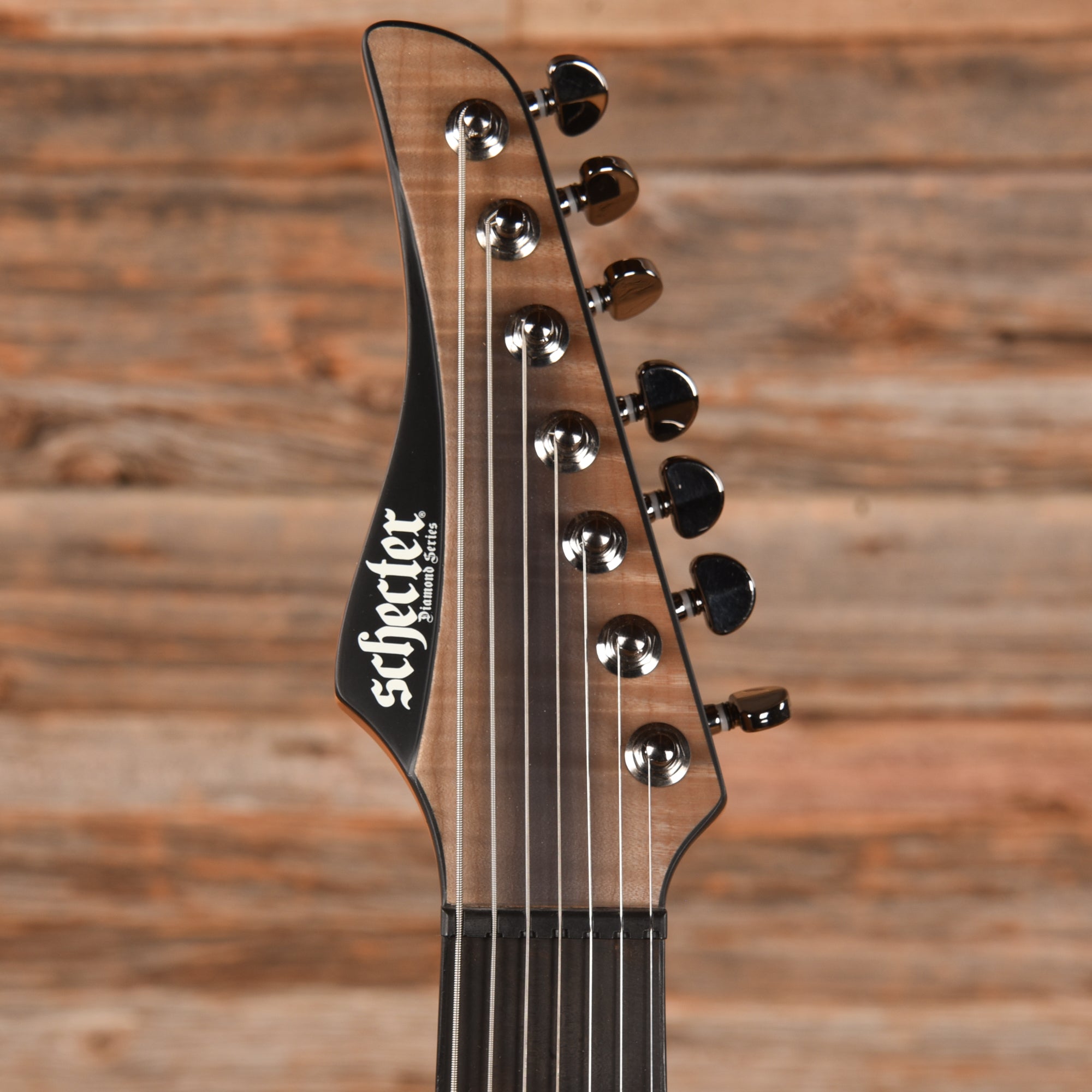 Schecter Banshee Mach 7 Evertune Fallout Burst – Chicago Music Exchange