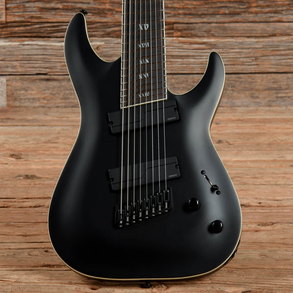 Schecter C8 SLS Evil Twin Black – Chicago Music Exchange