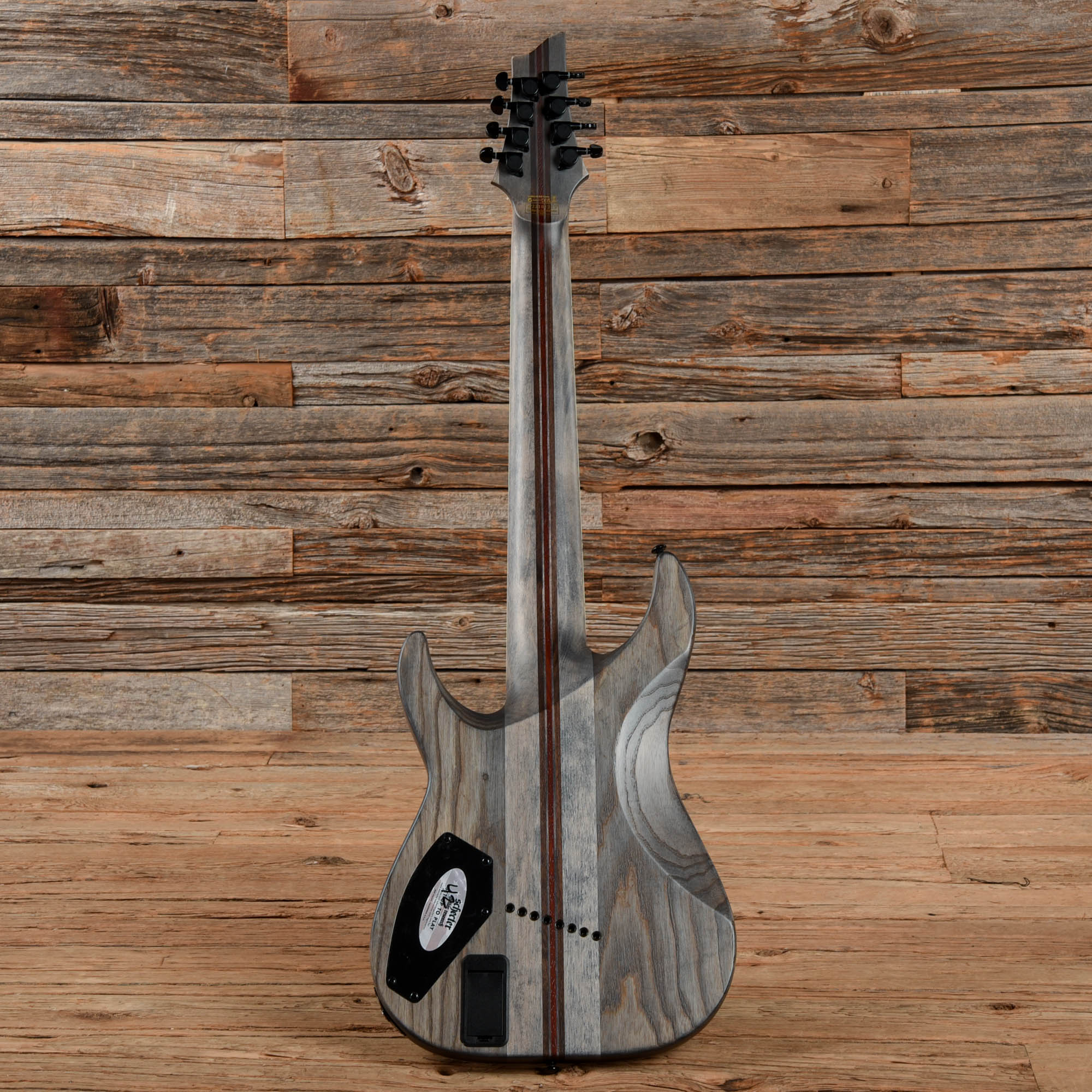 Schecter C8 SLS Evil Twin Black – Chicago Music Exchange