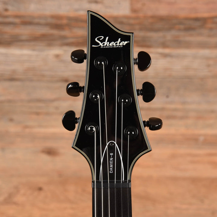 Schecter Damien-6 Custom Black 2017 – Chicago Music Exchange