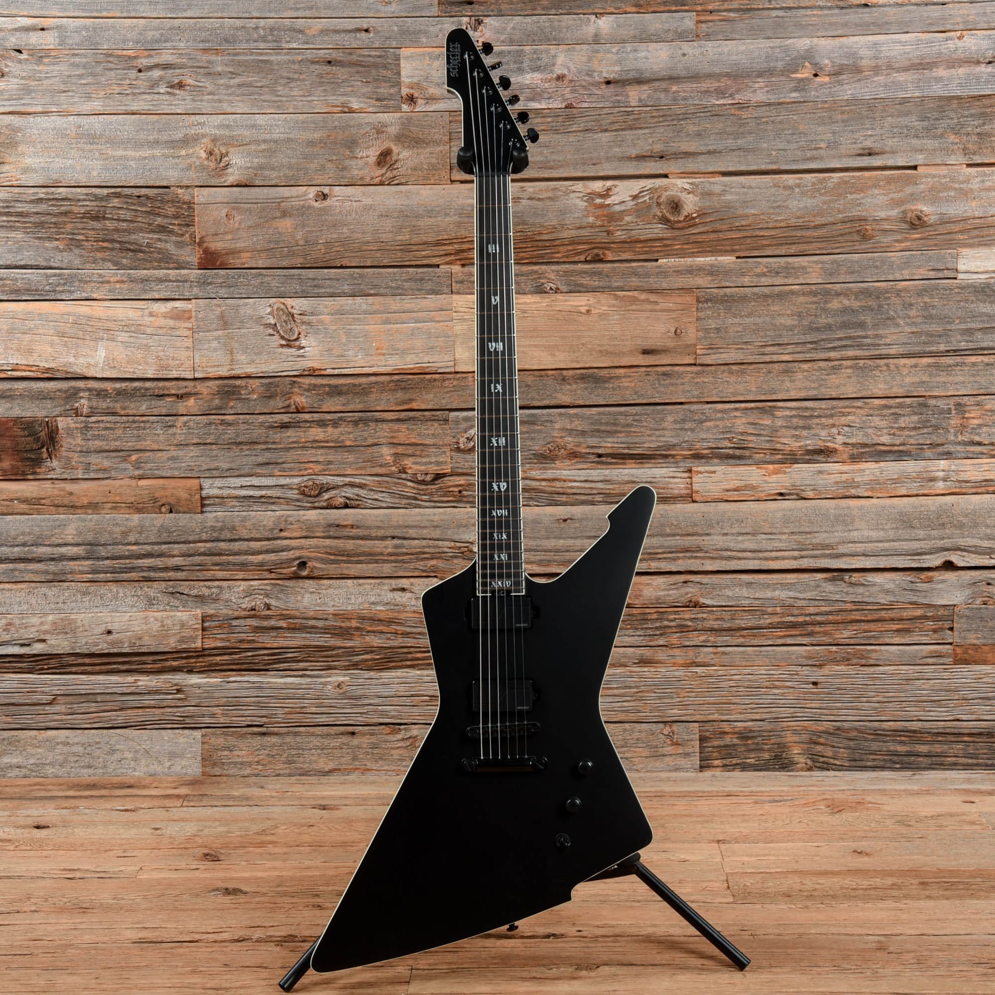 Schecter E-I Evil Twin Black – Chicago Music Exchange