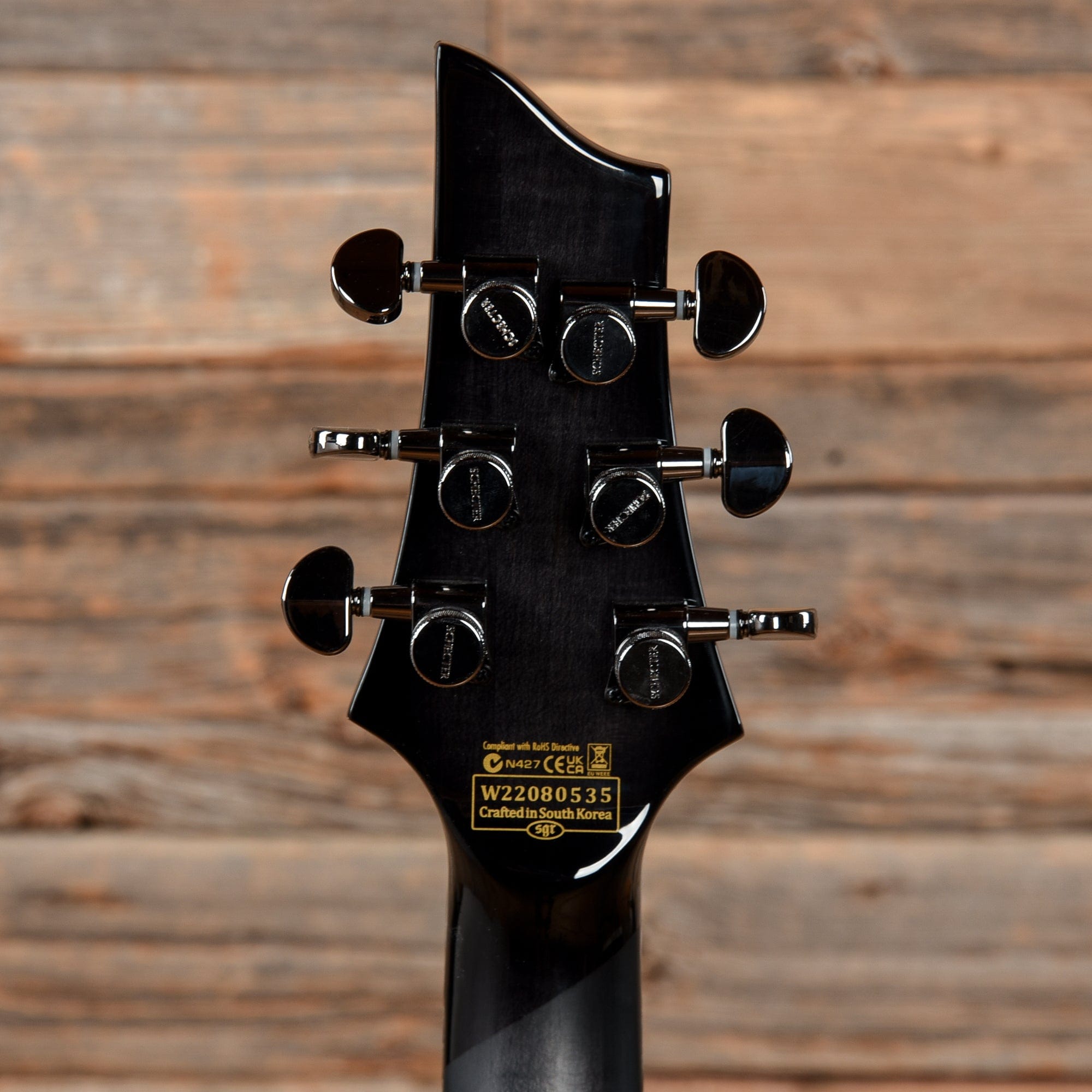 Schecter Hellraiser Hybrid C-1 Transparent Black 2022 – Chicago Music ...