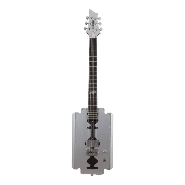 Schecter Machine Gun Kelly Razorblade Metallic Silver – Chicago Music ...