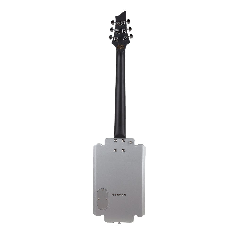 Schecter Machine Gun Kelly Razorblade Metallic Silver – Chicago Music ...