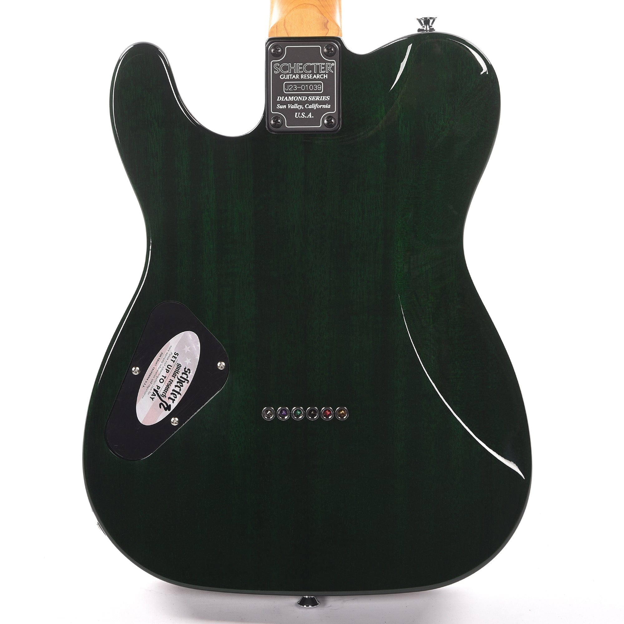 Schecter PT Classic Caribbean Fade Burst – Chicago Music Exchange