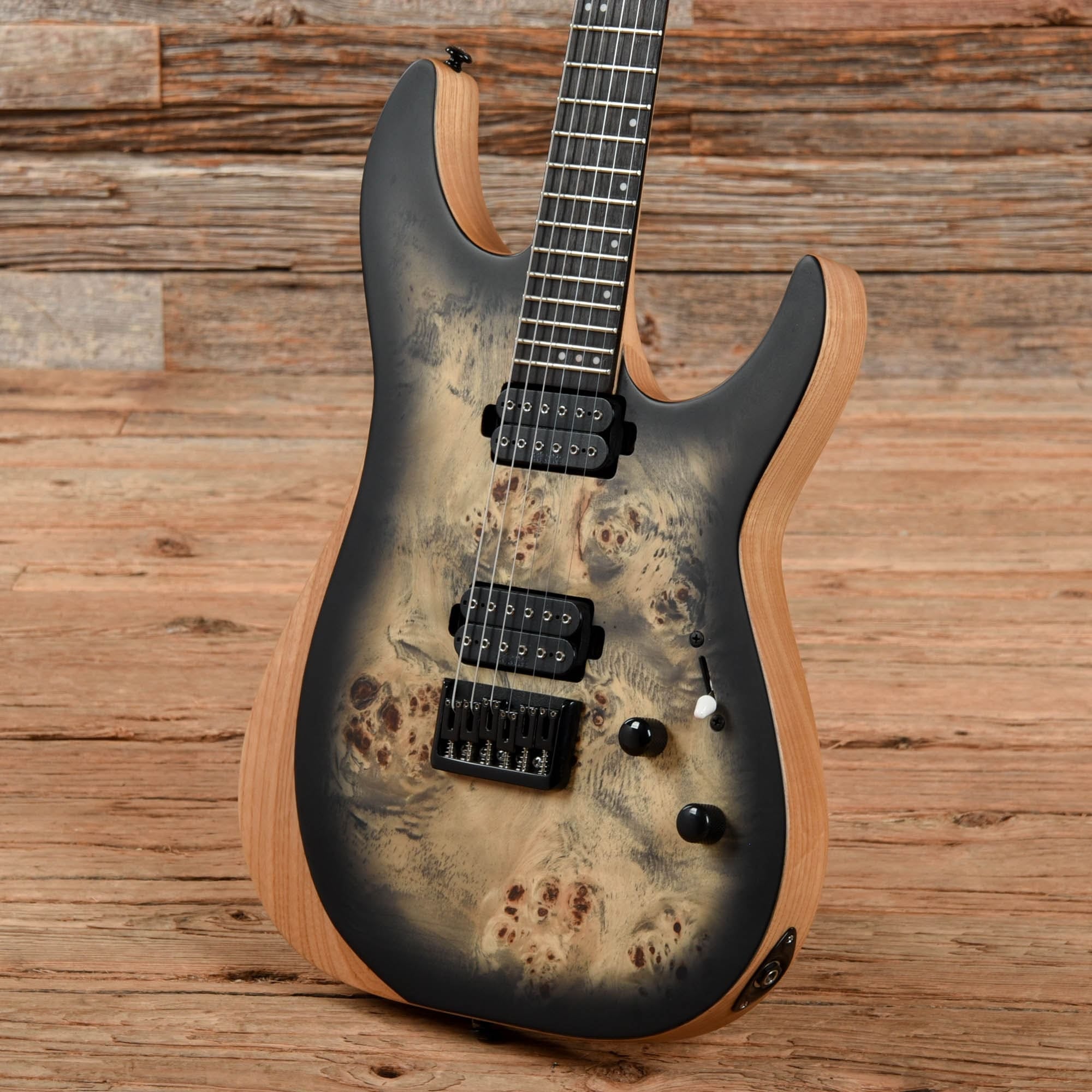 Schecter Reaper 6 Satin Charcoal Burst 2020 – Chicago Music Exchange