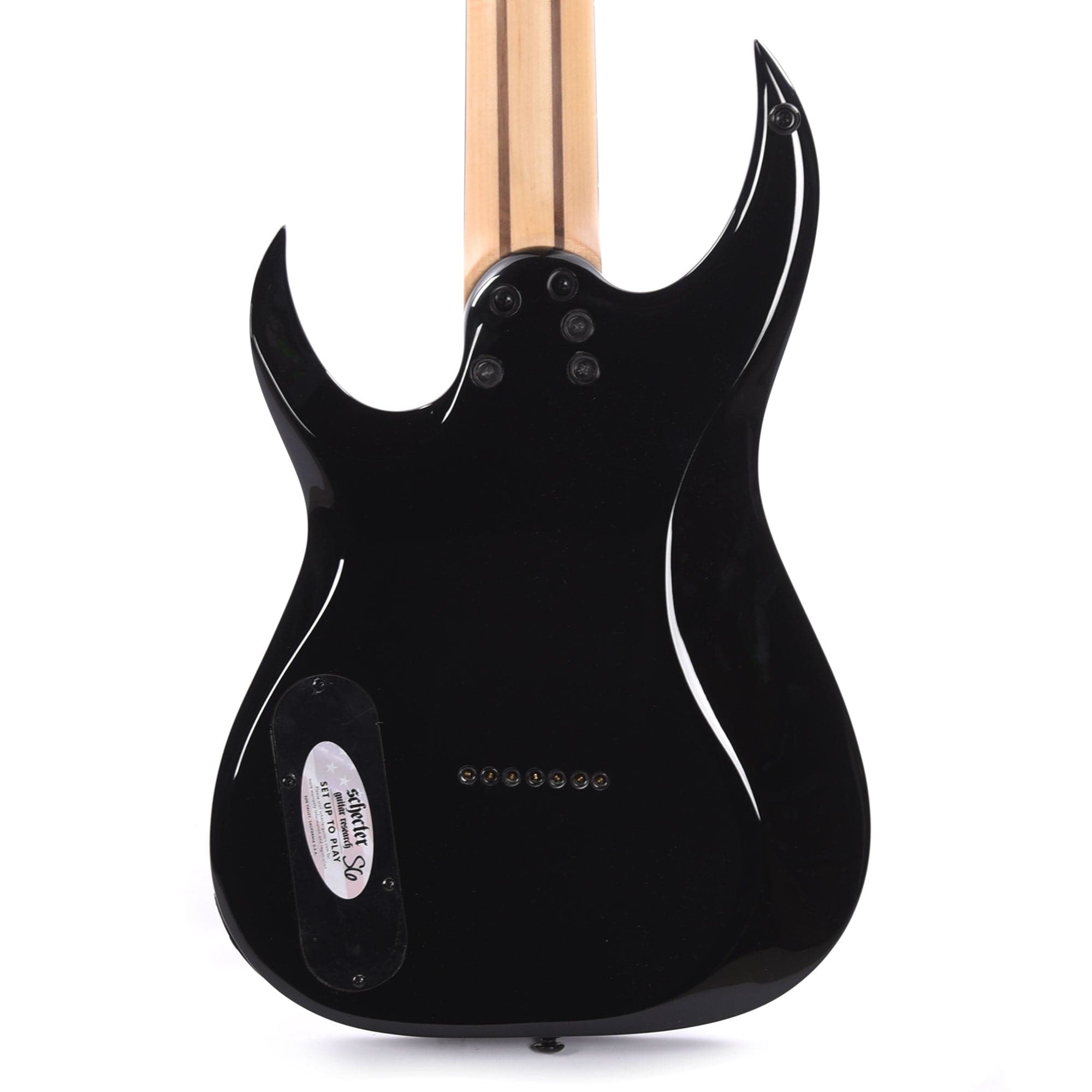 Schecter Sunset-7 Triad Gloss Black – Chicago Music Exchange