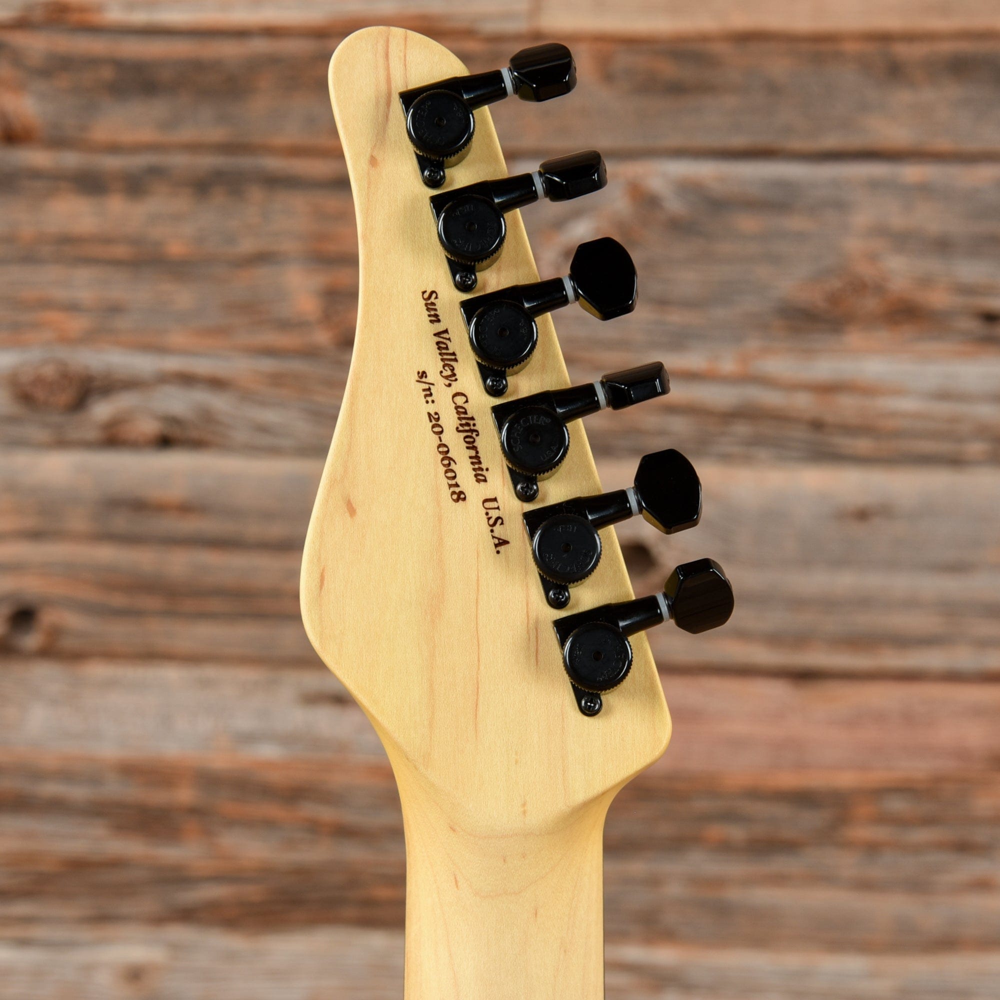 Schecter Sunset Custom-II Natural – Chicago Music Exchange