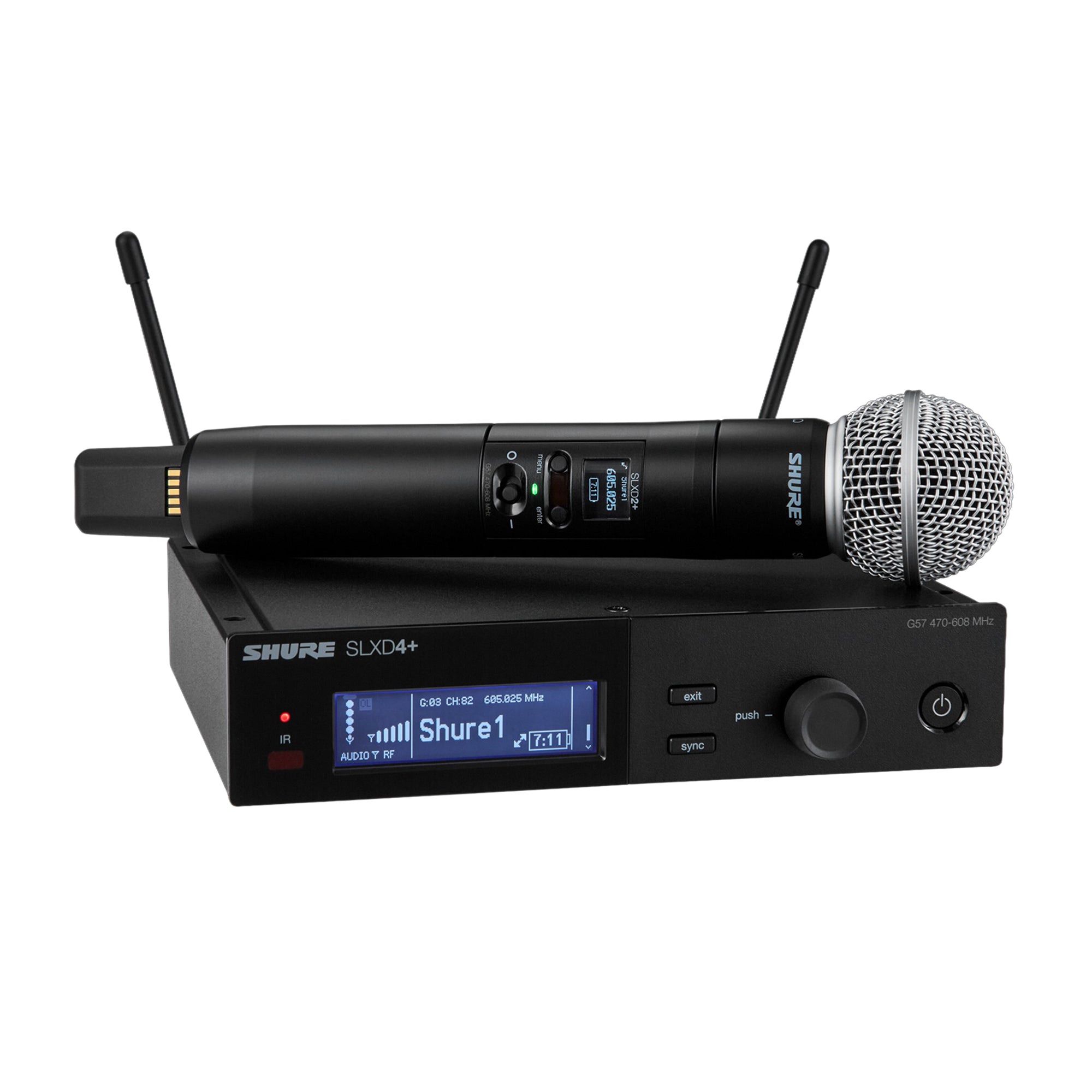 Shure SLXD2+/58 Wireless Mic System w/ SM58 – Chicago Music Exchange
