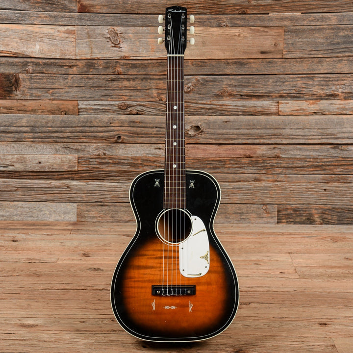 Silvertone Student Acoustic Sunburst 1960s – Chicago Music Exchange