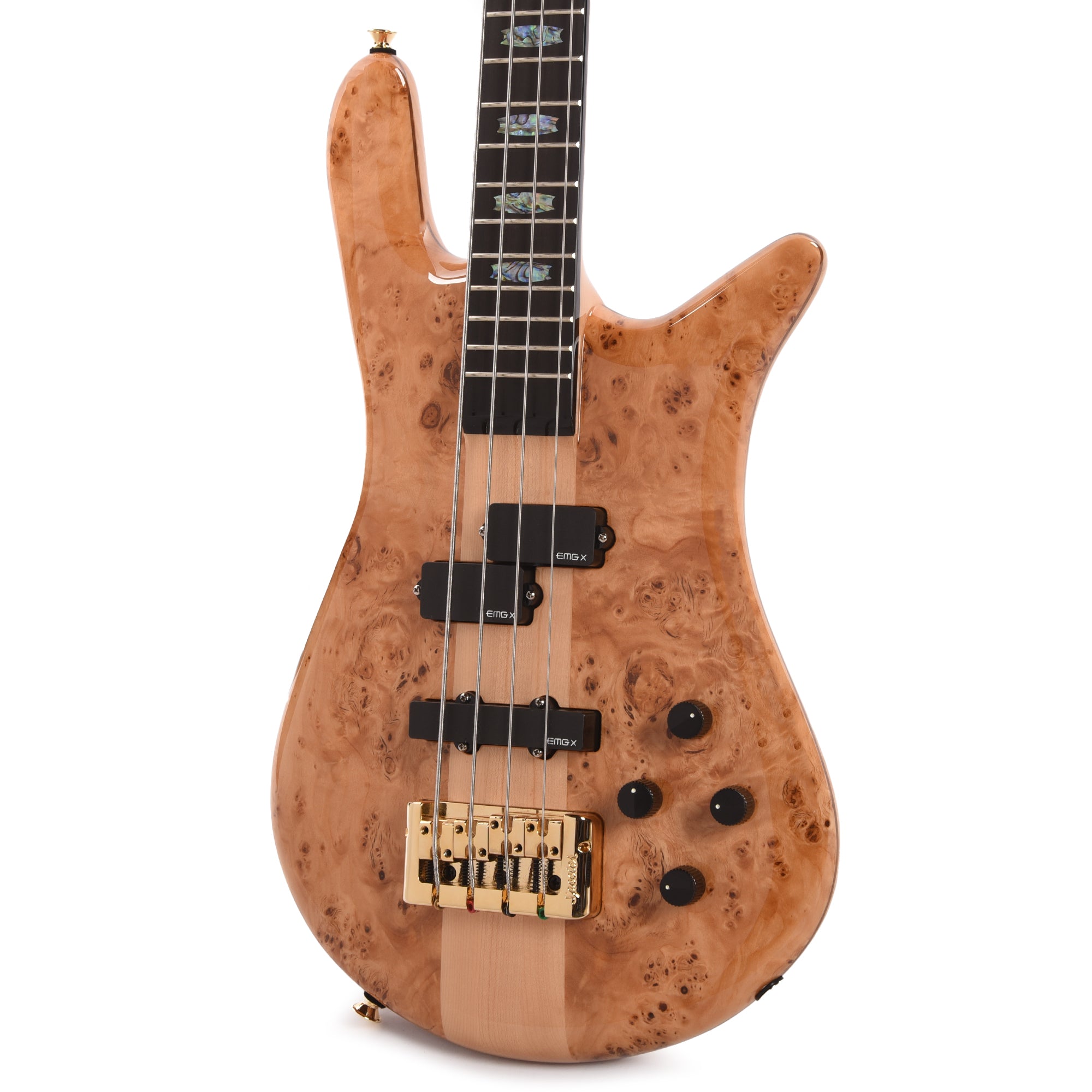 Spector Euro 4 Custom Bass Natural Gloss – Chicago Music Exchange